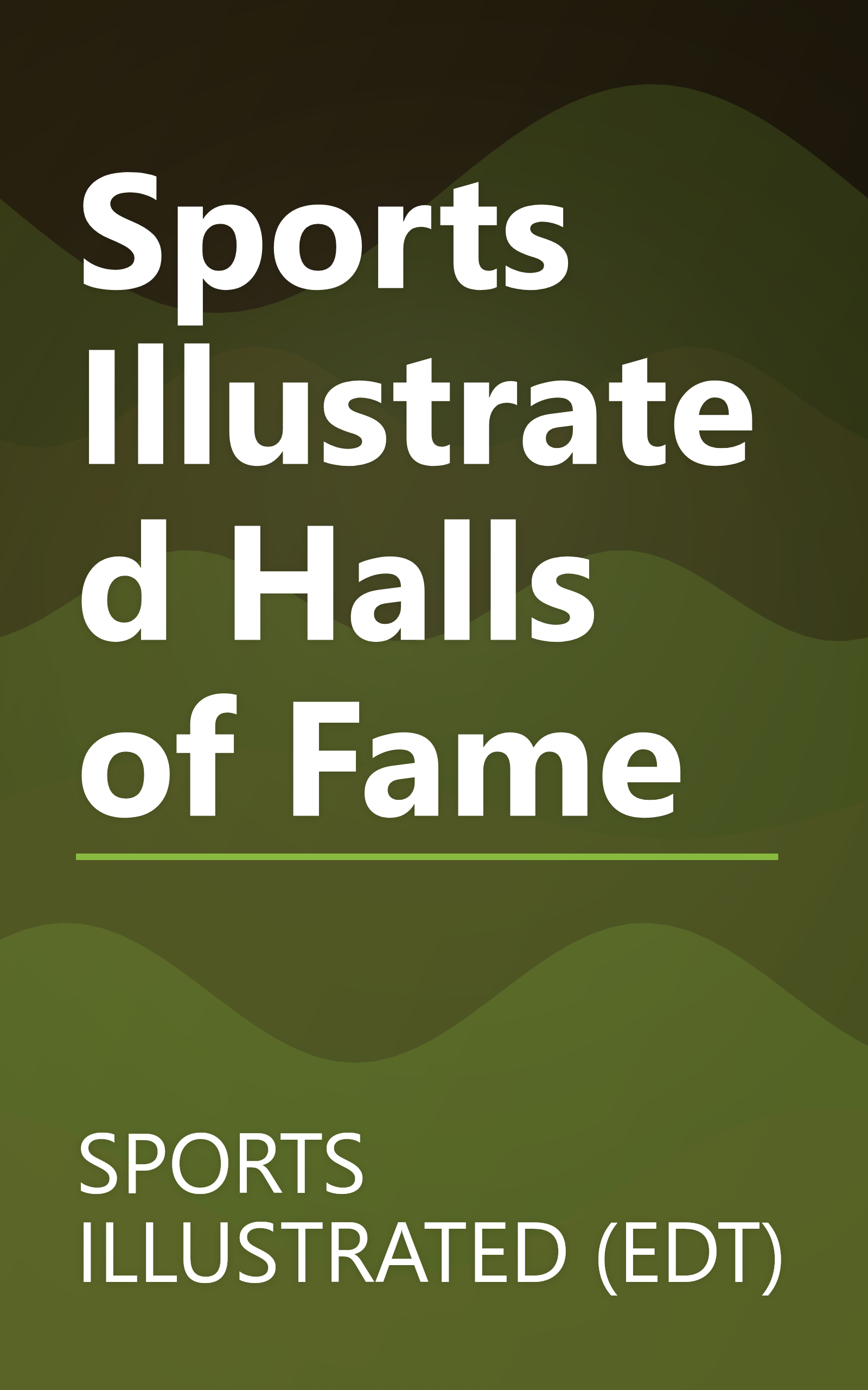 Sports Illustrated Halls of Fame book cover