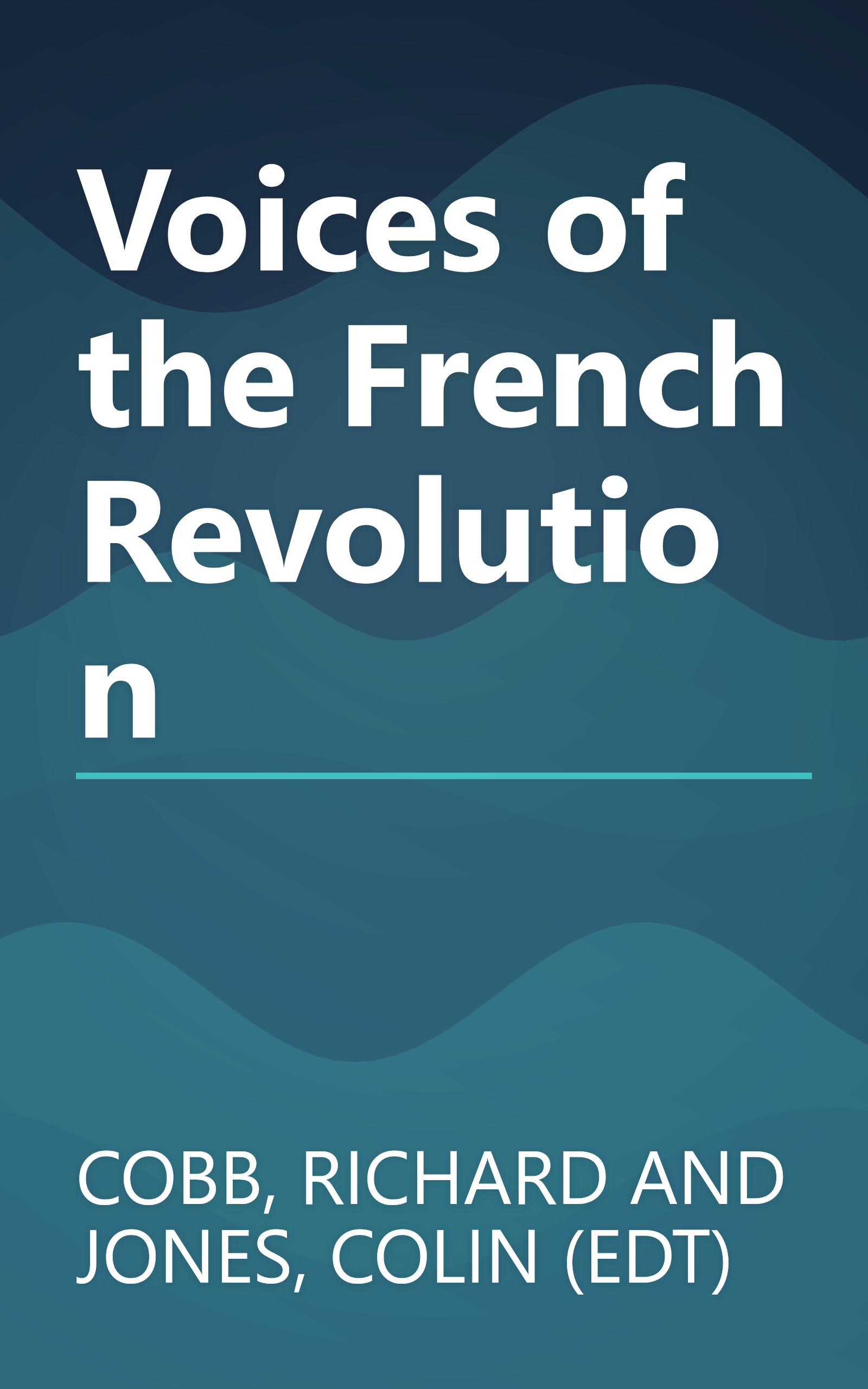 Voices of the French Revolution book cover