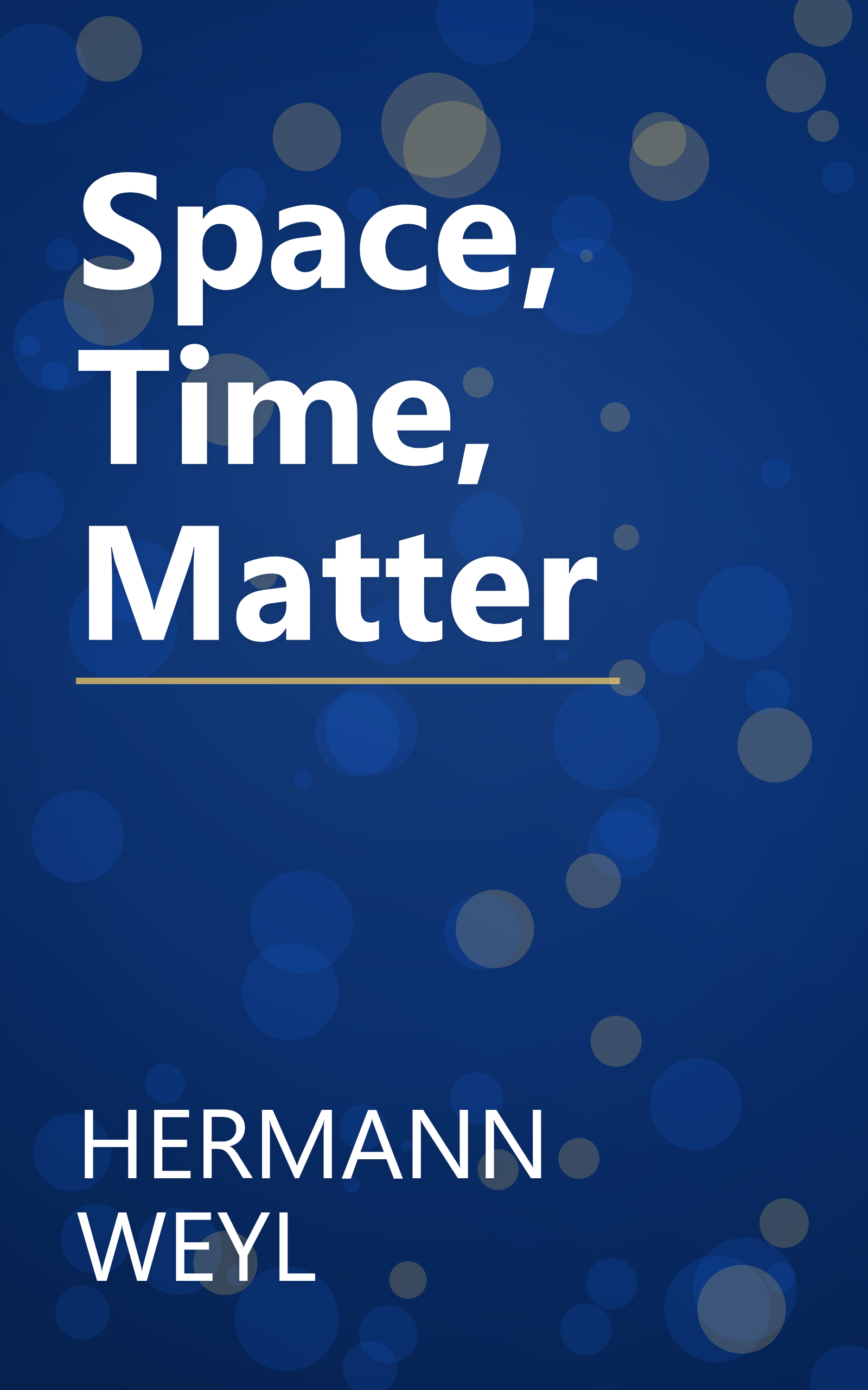 Space, Time, Matter book cover