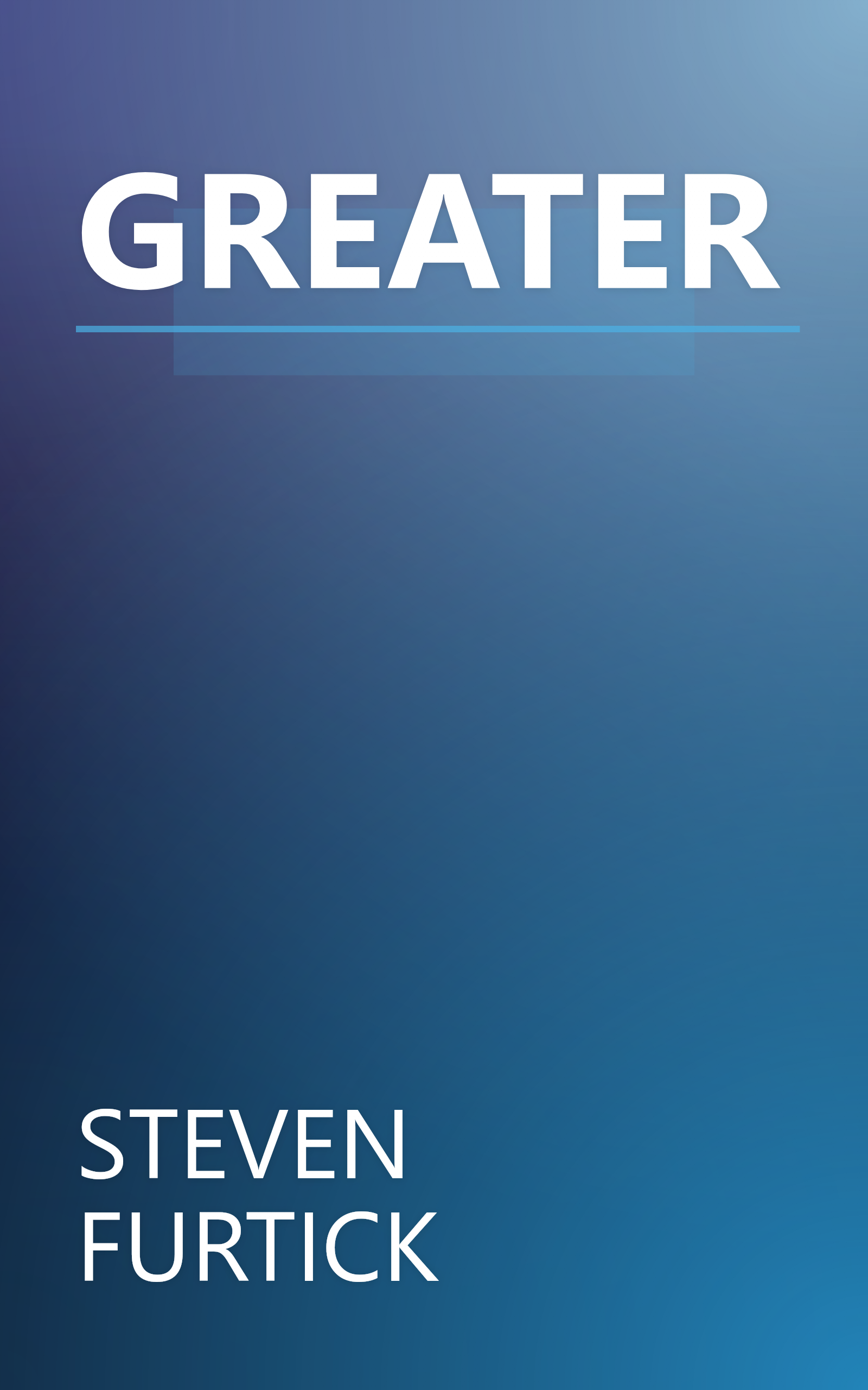 GREATER book cover