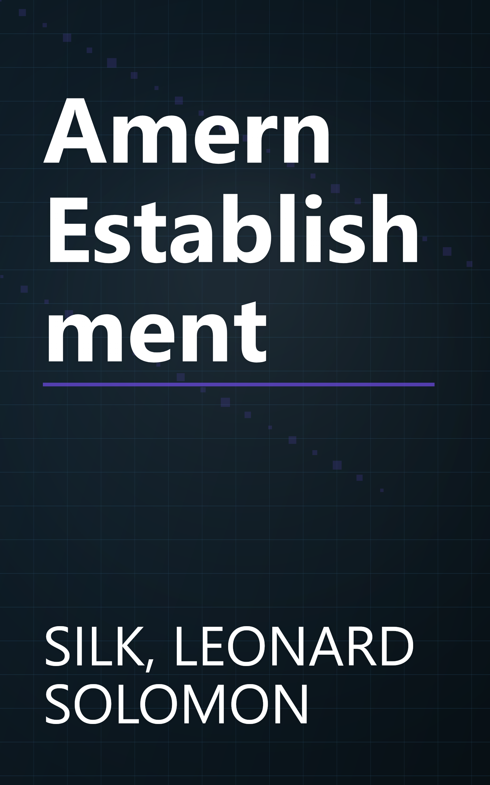Amern Establishment book cover