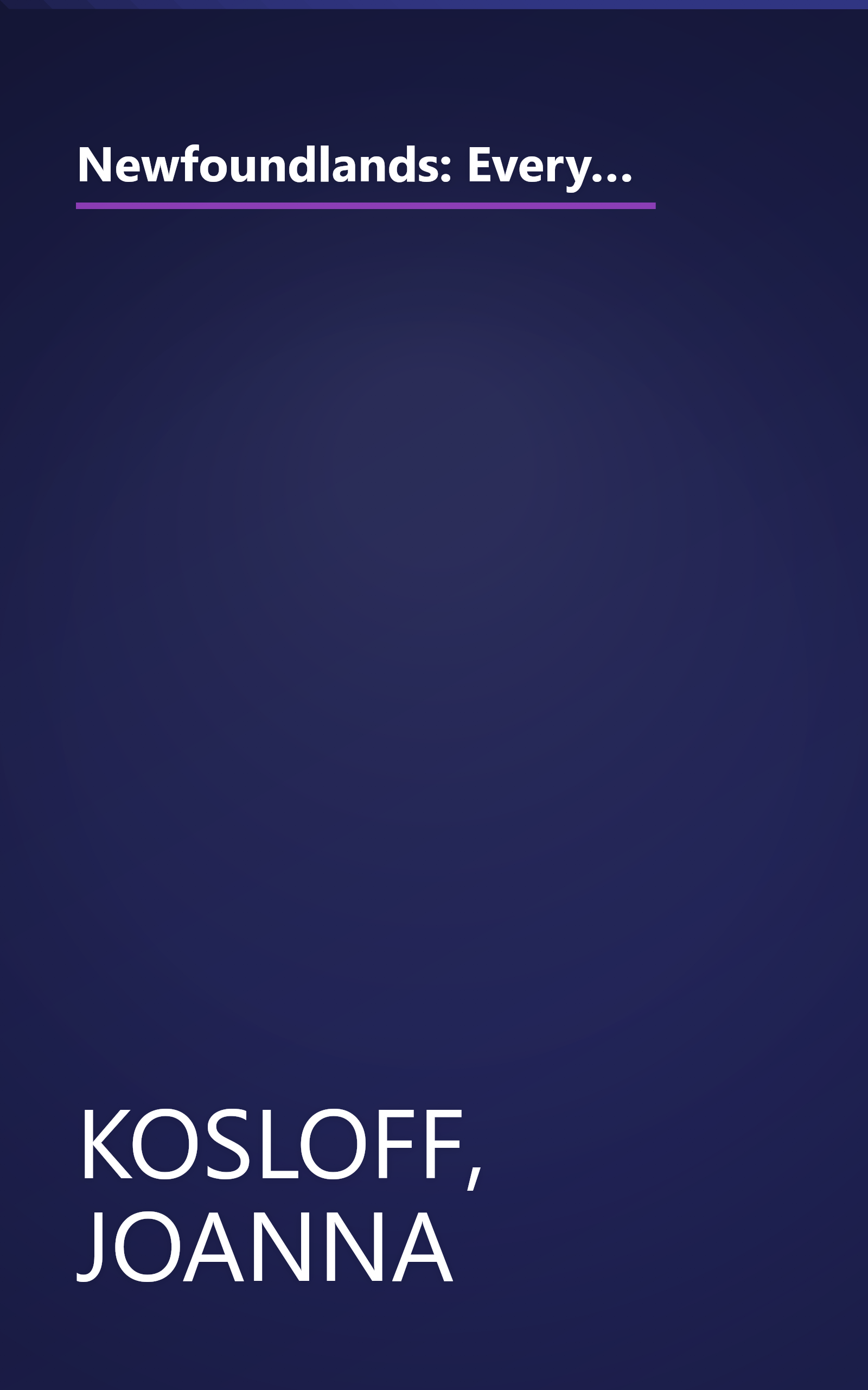 Newfoundlands: Everything About Purchase, Care, Nutrition, Diseases, Breeding, Behavior, and Training (Complete Pet Owner's Manuals) book cover