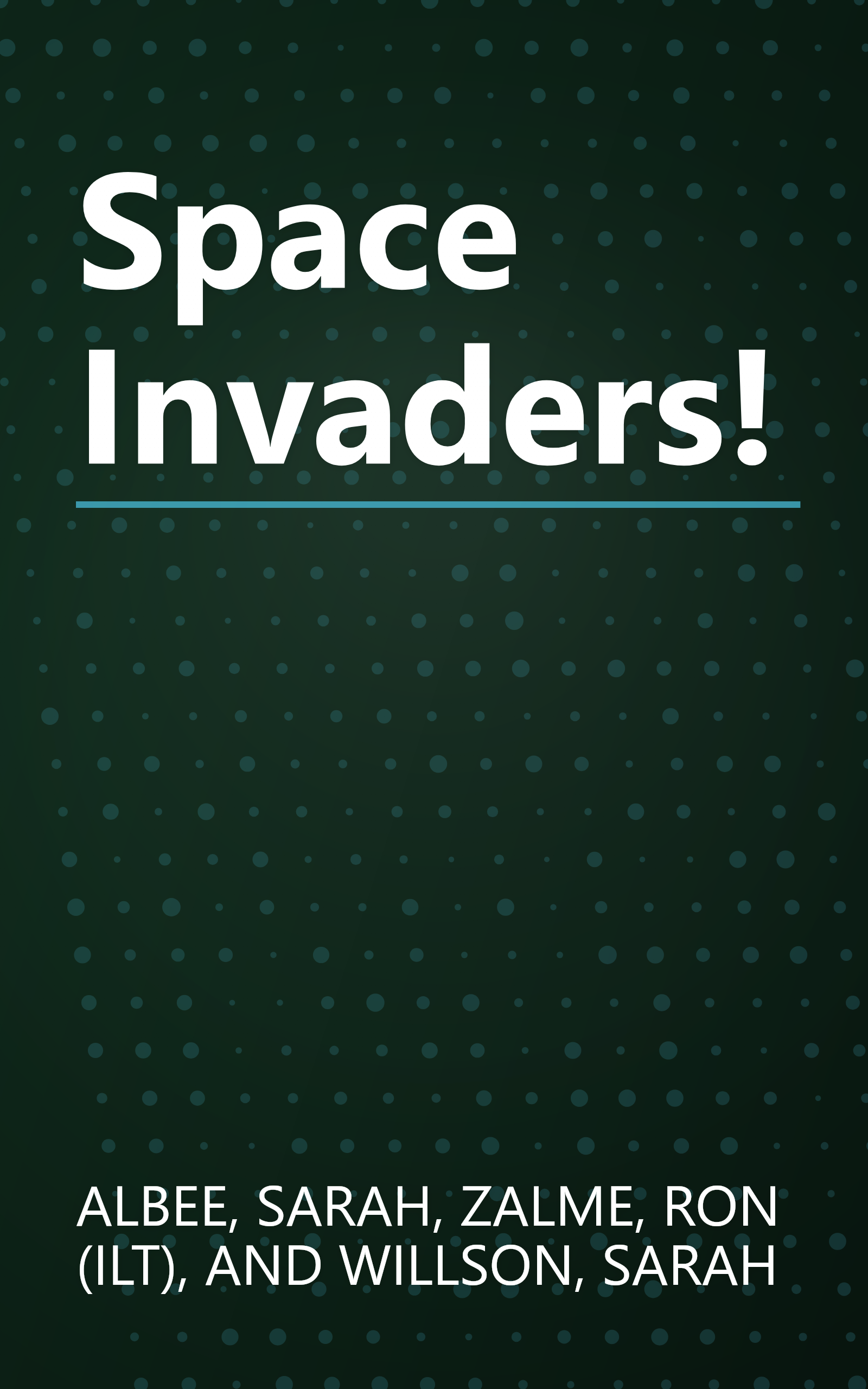 Space Invaders! book cover