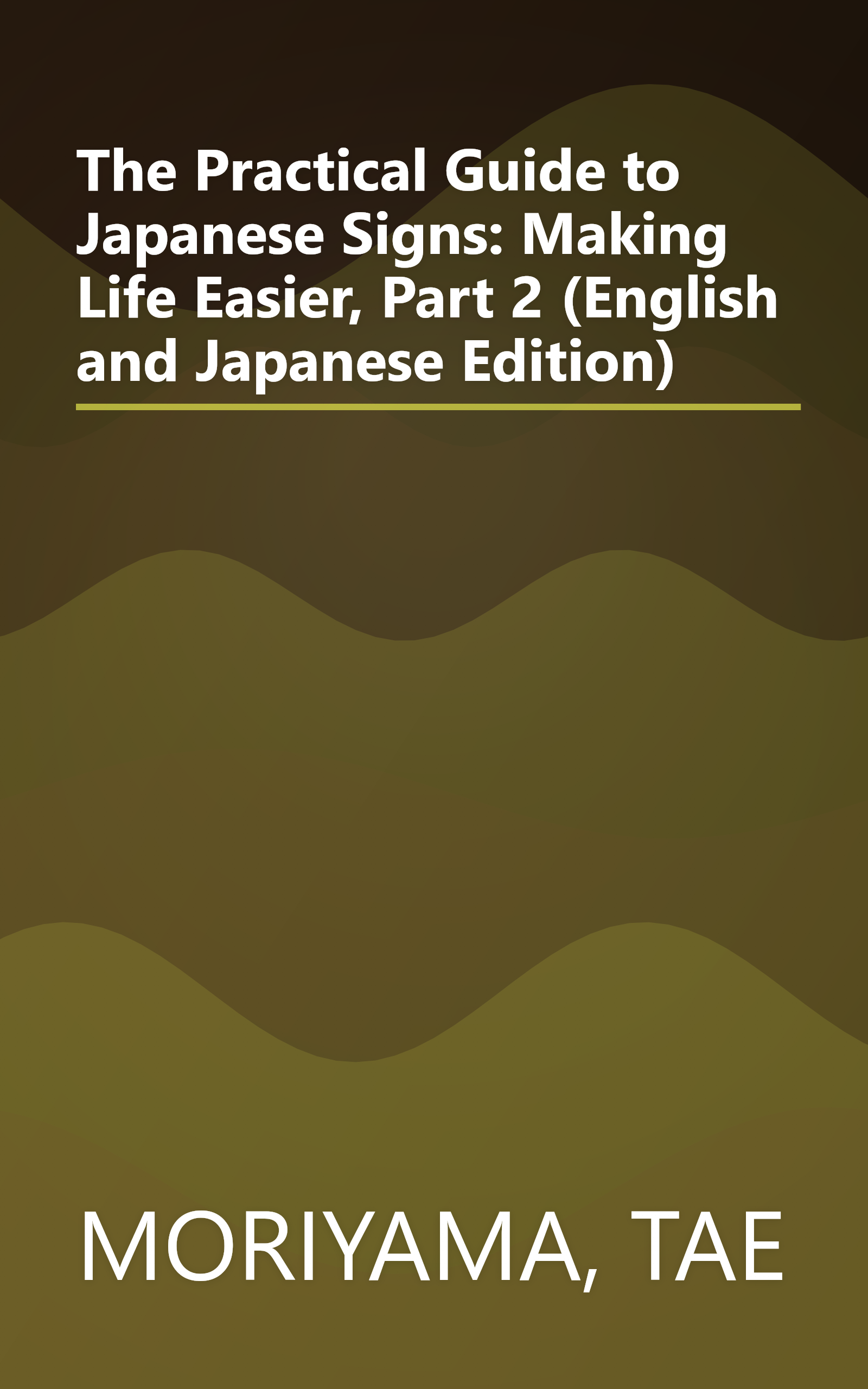 The Practical Guide to Japanese Signs: Making Life Easier, Part 2 (English and Japanese Edition) book cover