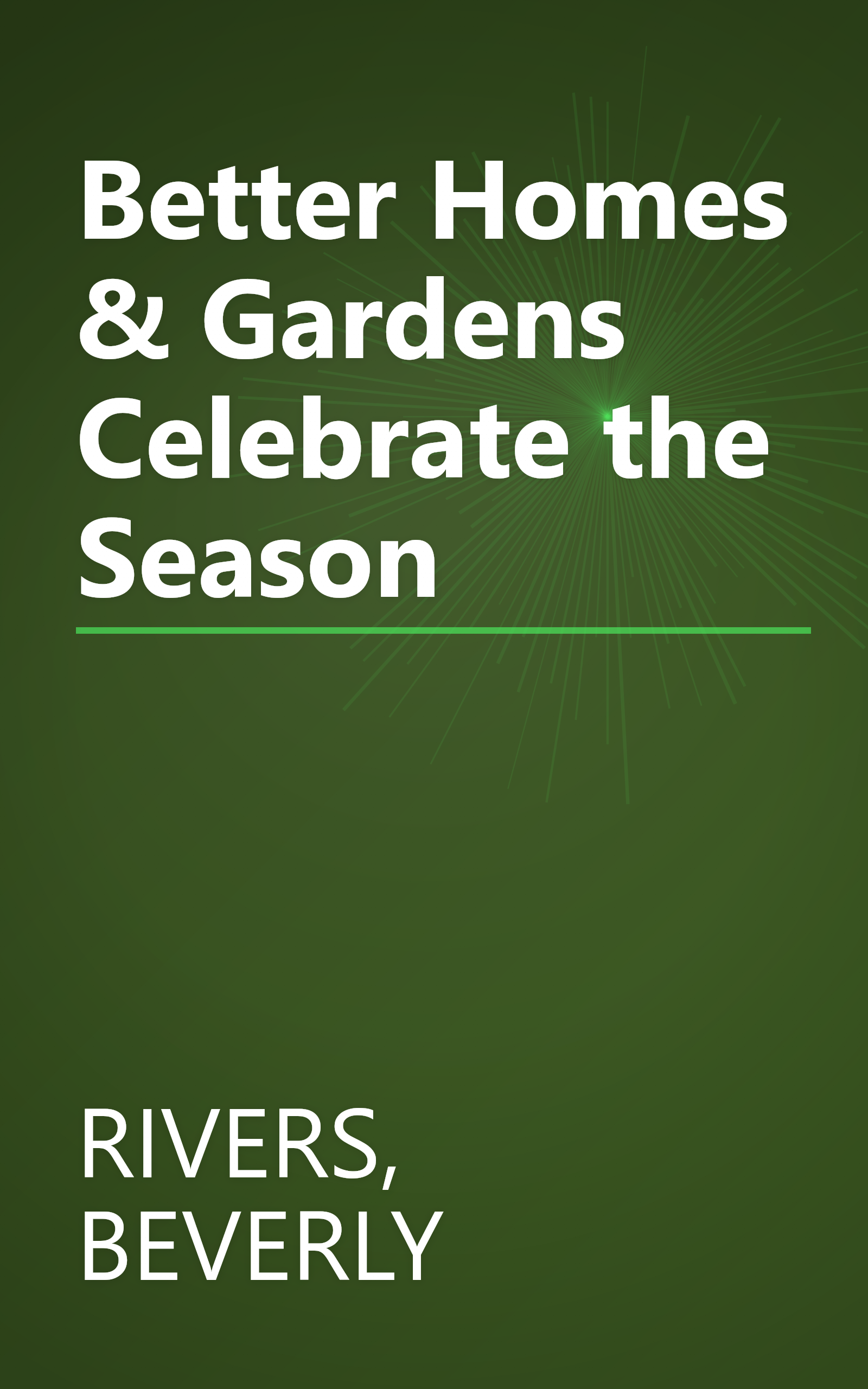 Better Homes & Gardens Celebrate the Season book cover