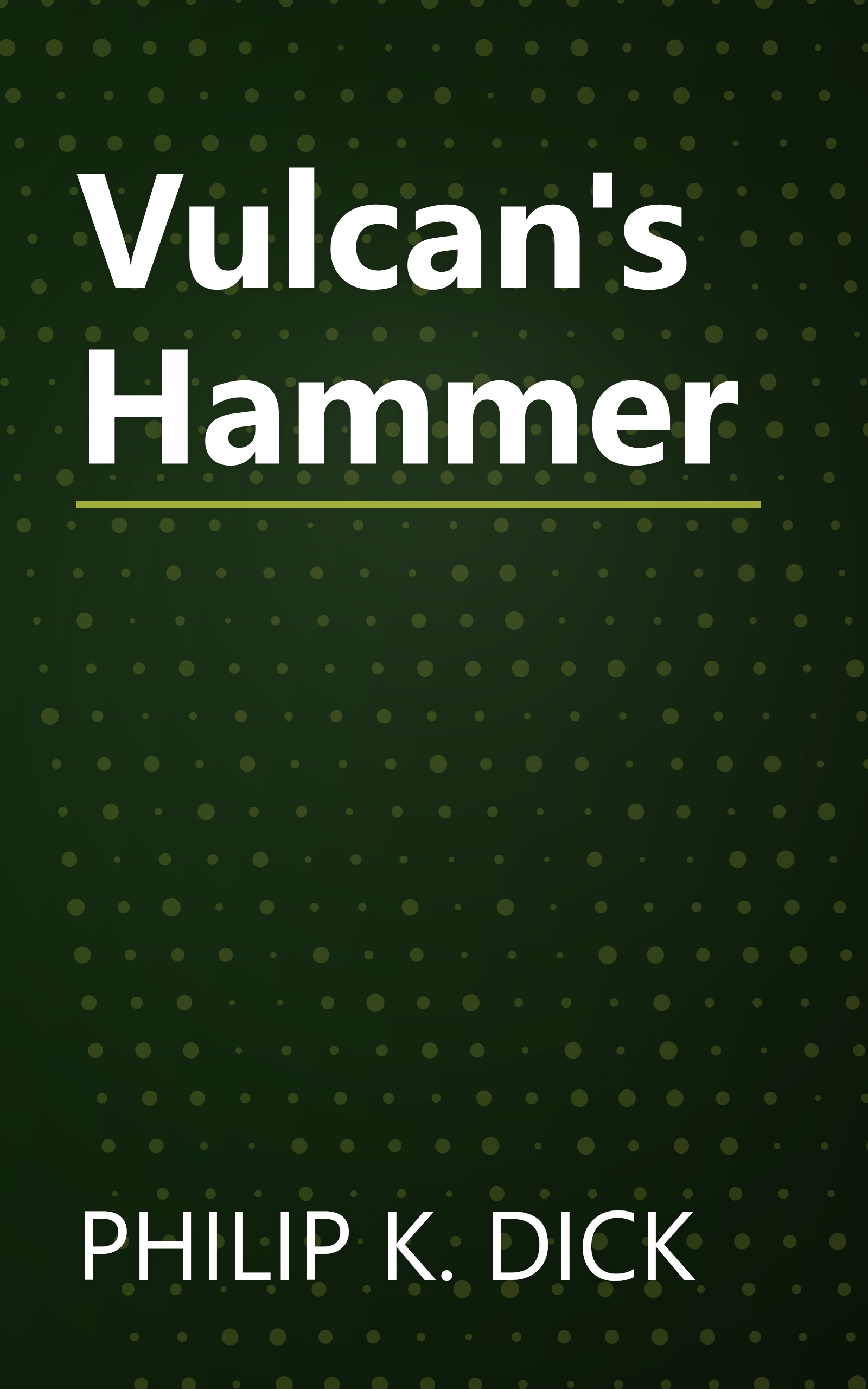 Vulcan's Hammer book cover