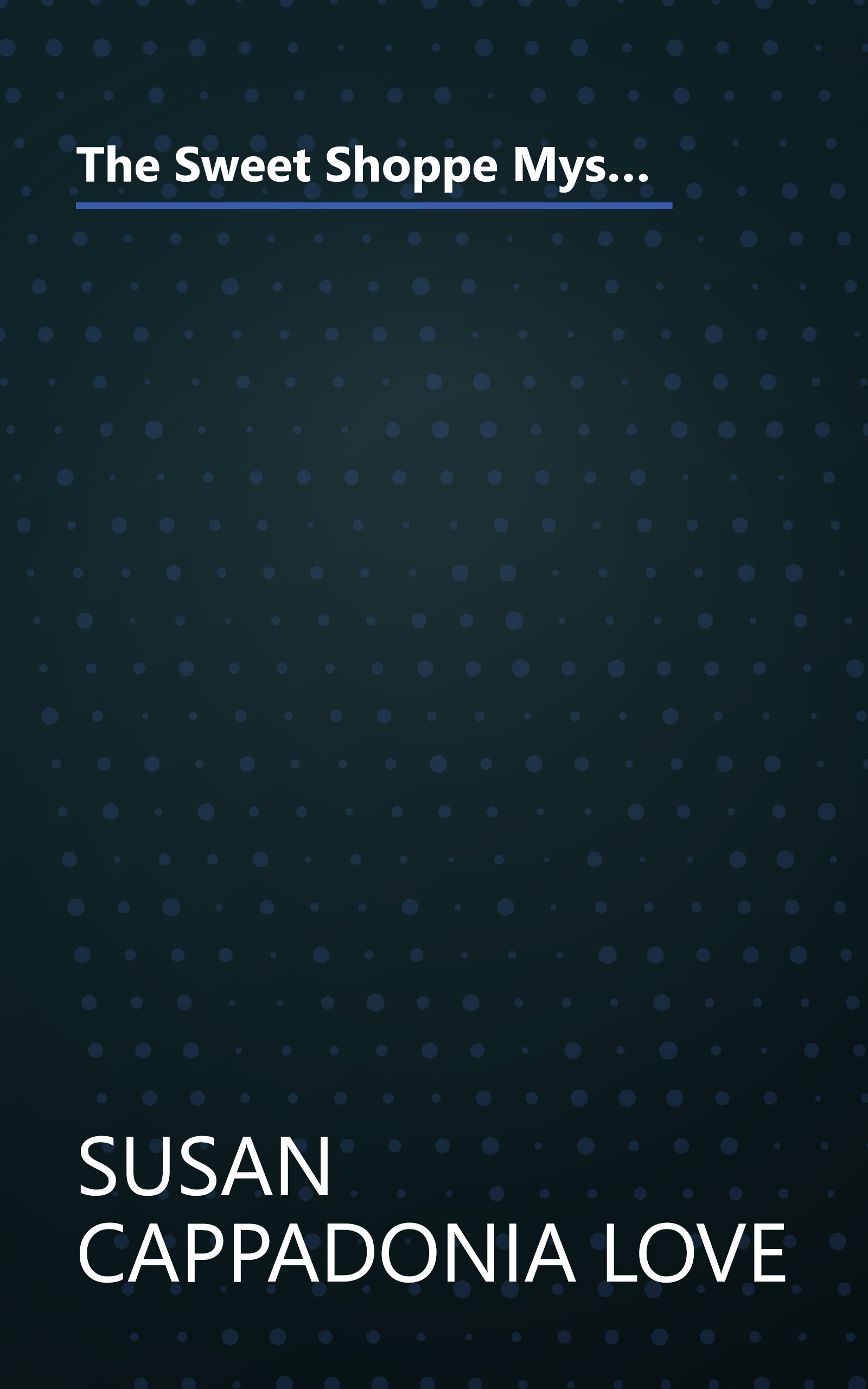 The Sweet Shoppe Mystery Featuring Jenny, Book 7 (Our Generation) by Susan Cappadonia Love (2010) Hardcover book cover