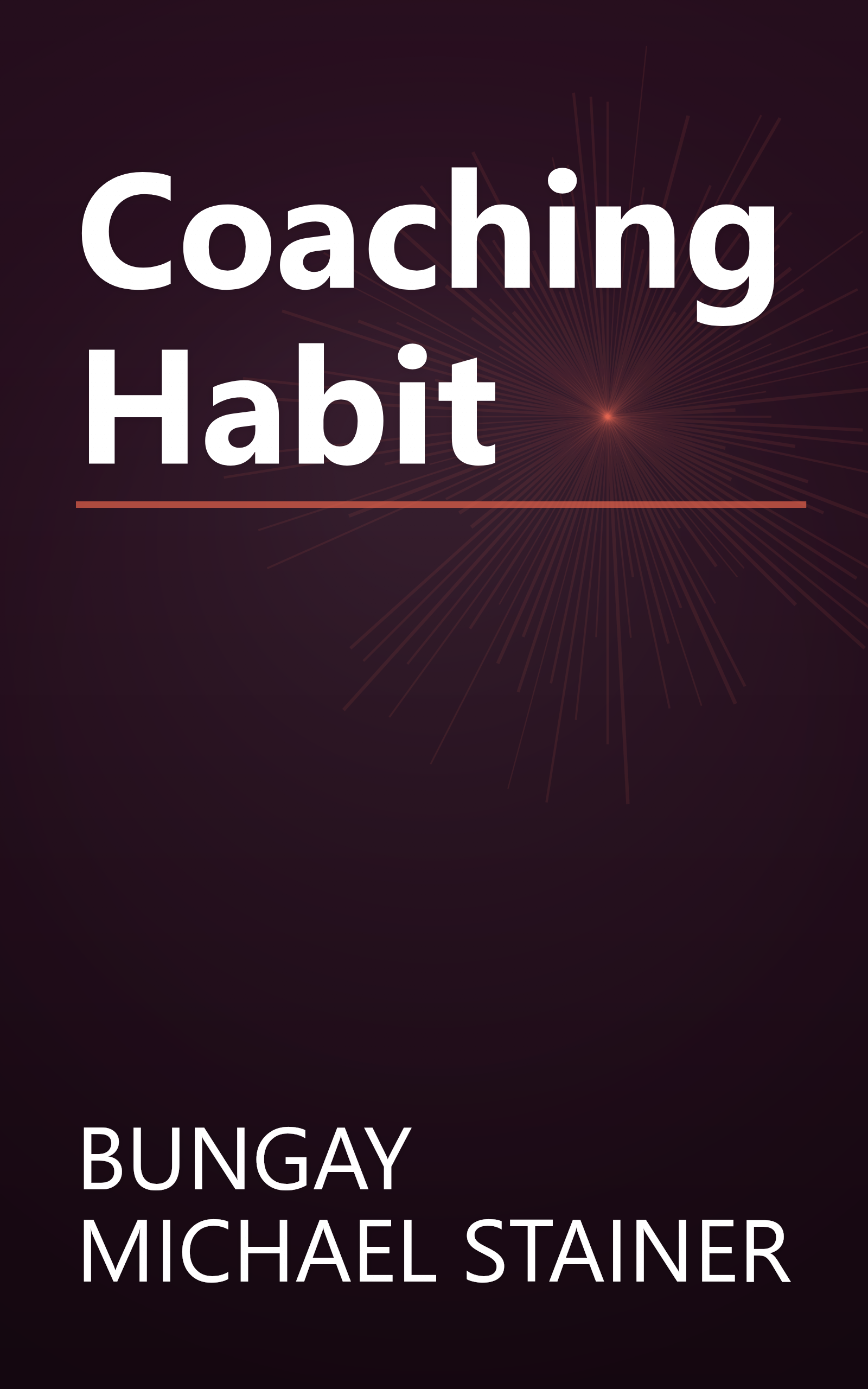 Coaching Habit book cover