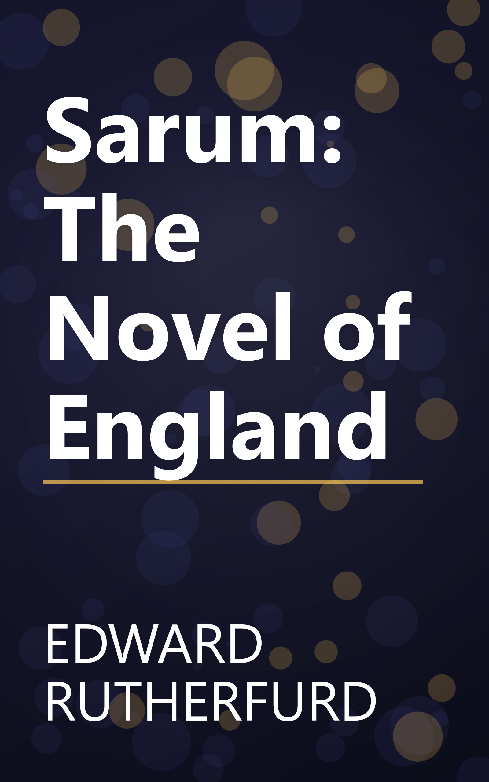 Sarum: The Novel of England book cover