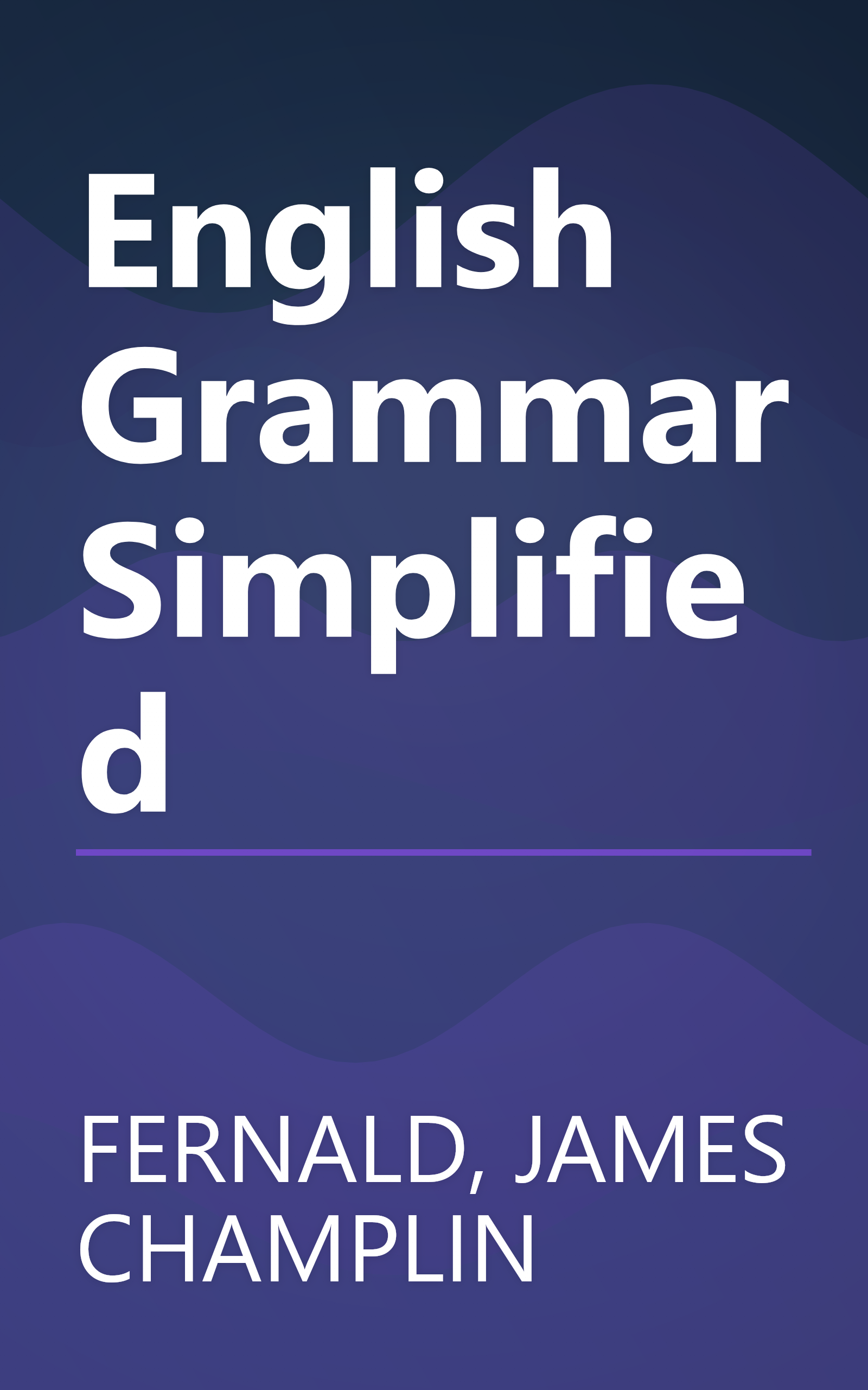 English Grammar Simplified book cover