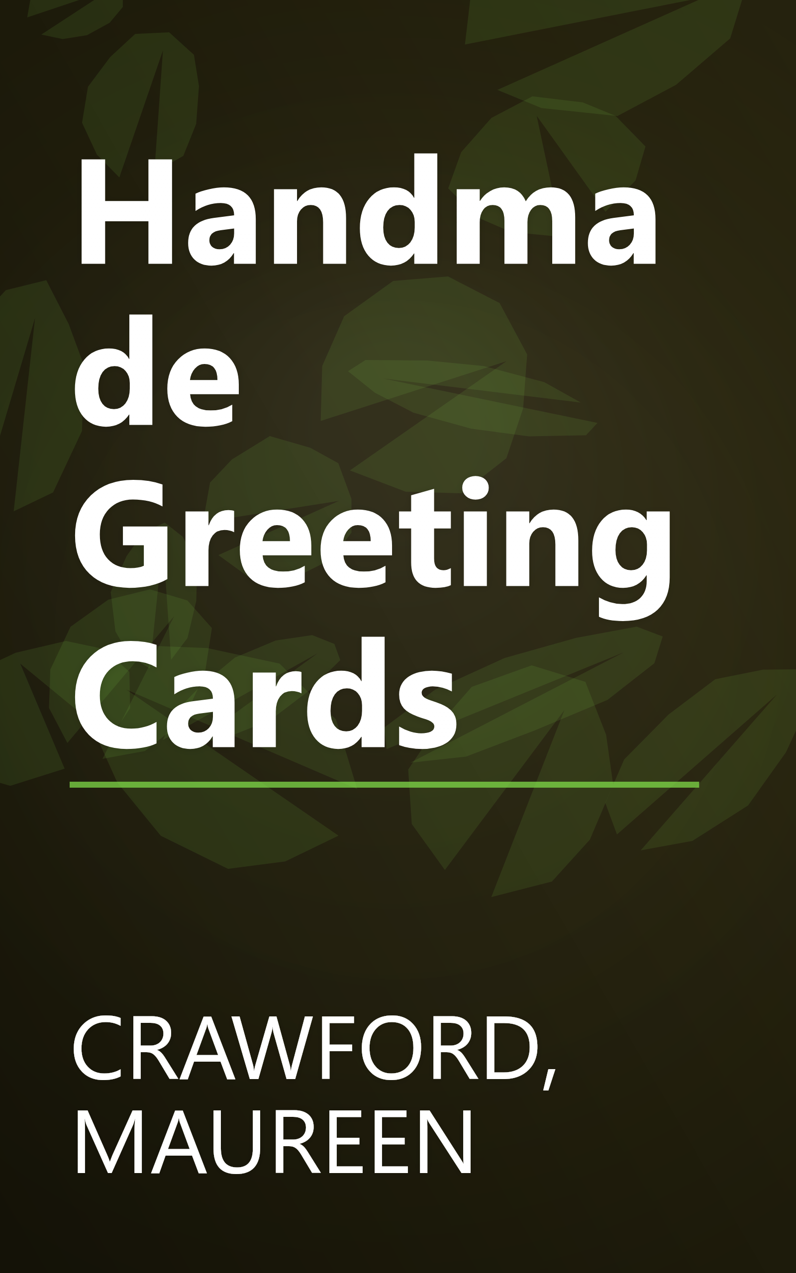 Handmade Greeting Cards book cover