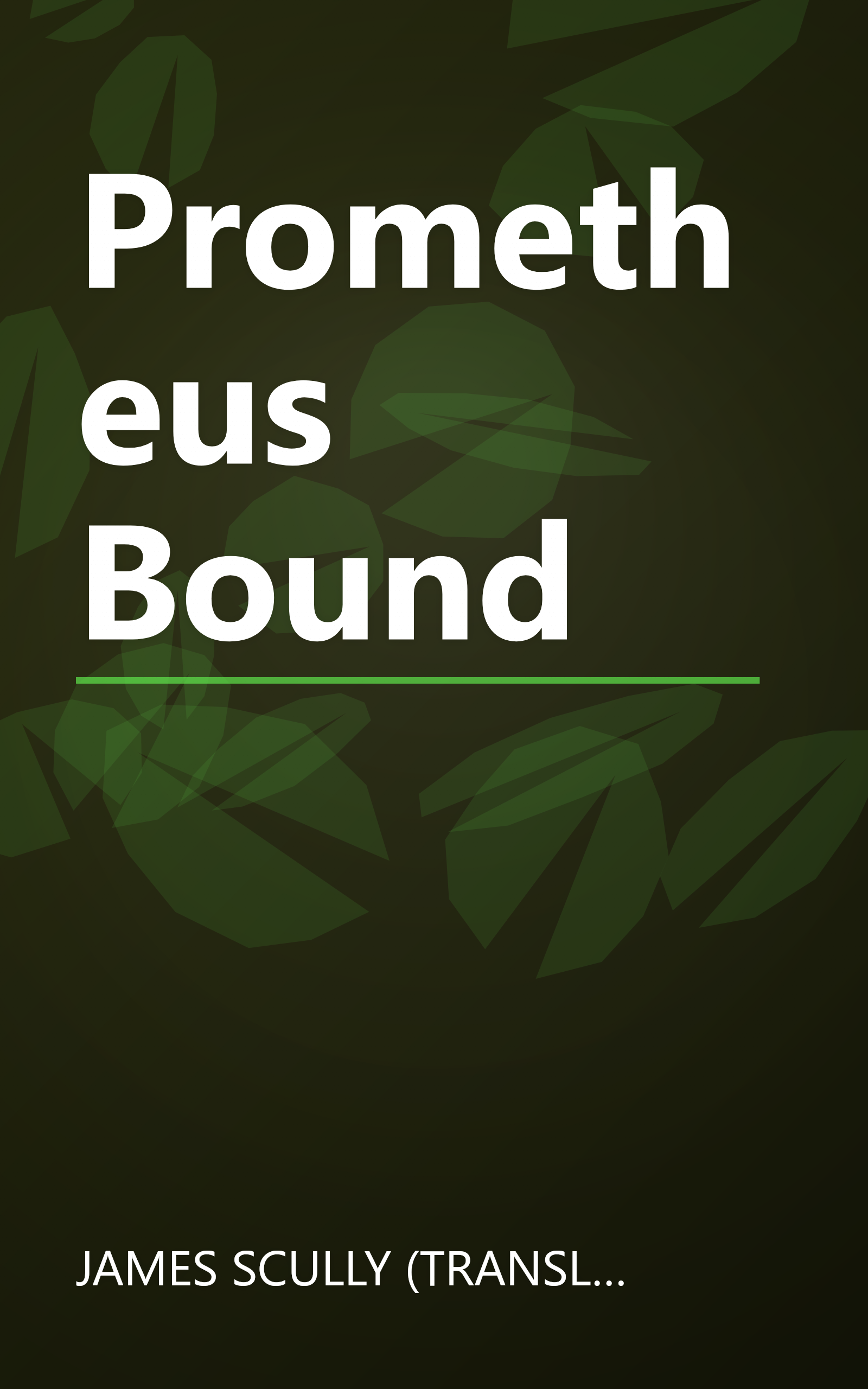 Prometheus Bound book cover
