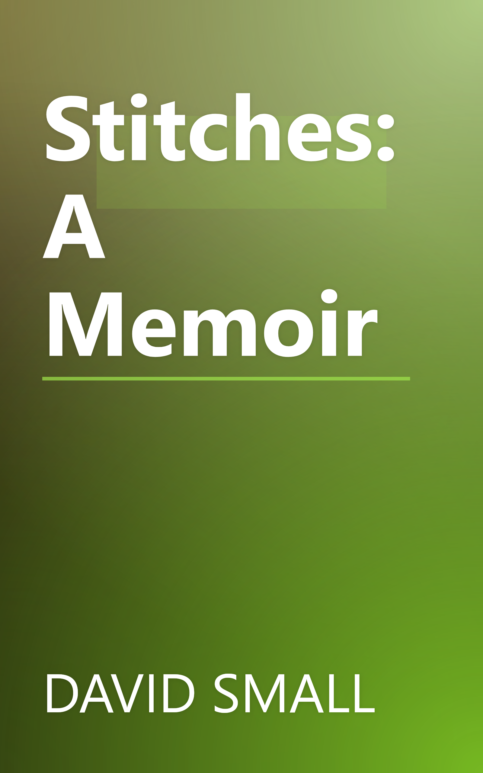 Stitches: A Memoir book cover