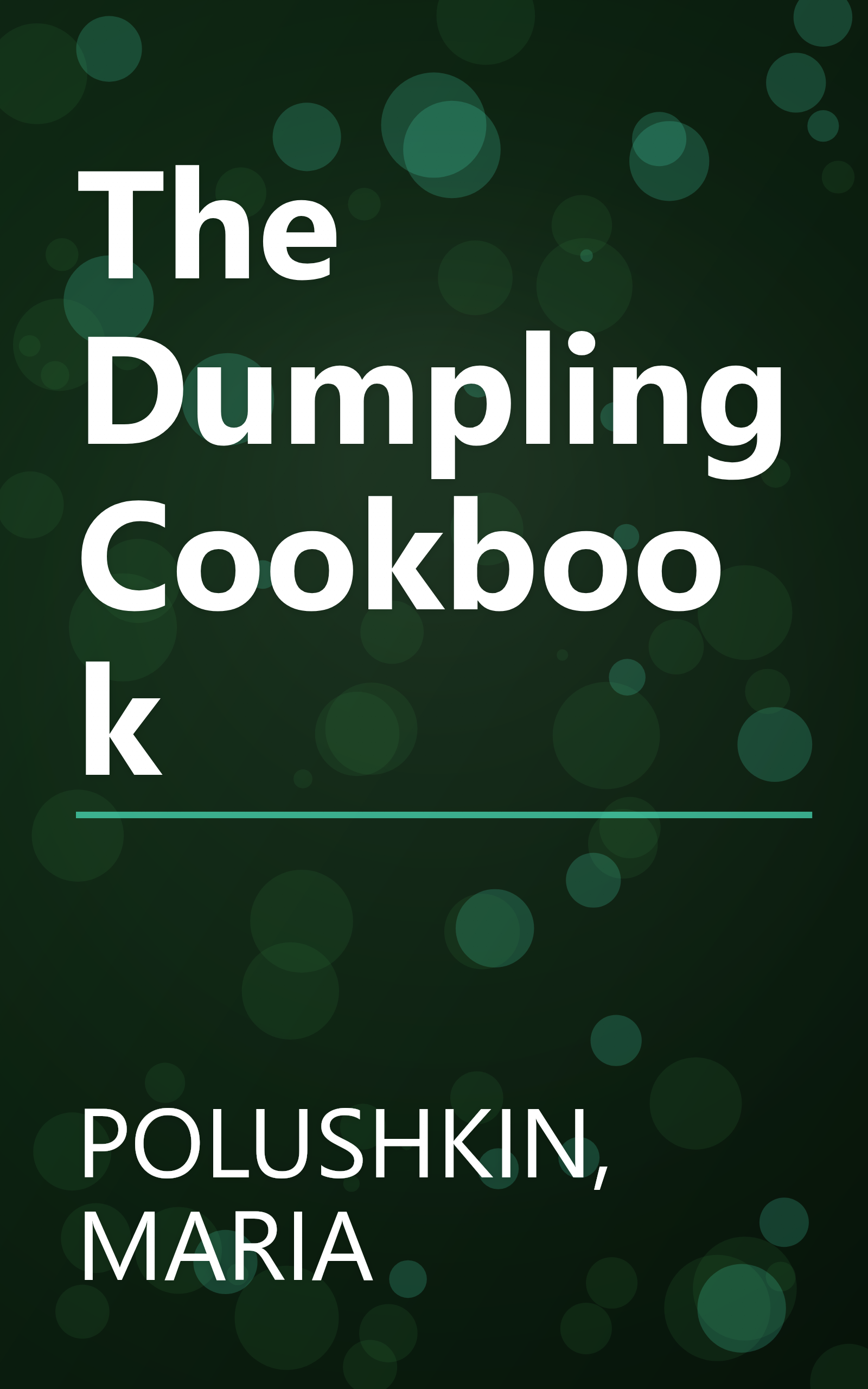 The Dumpling Cookbook book cover