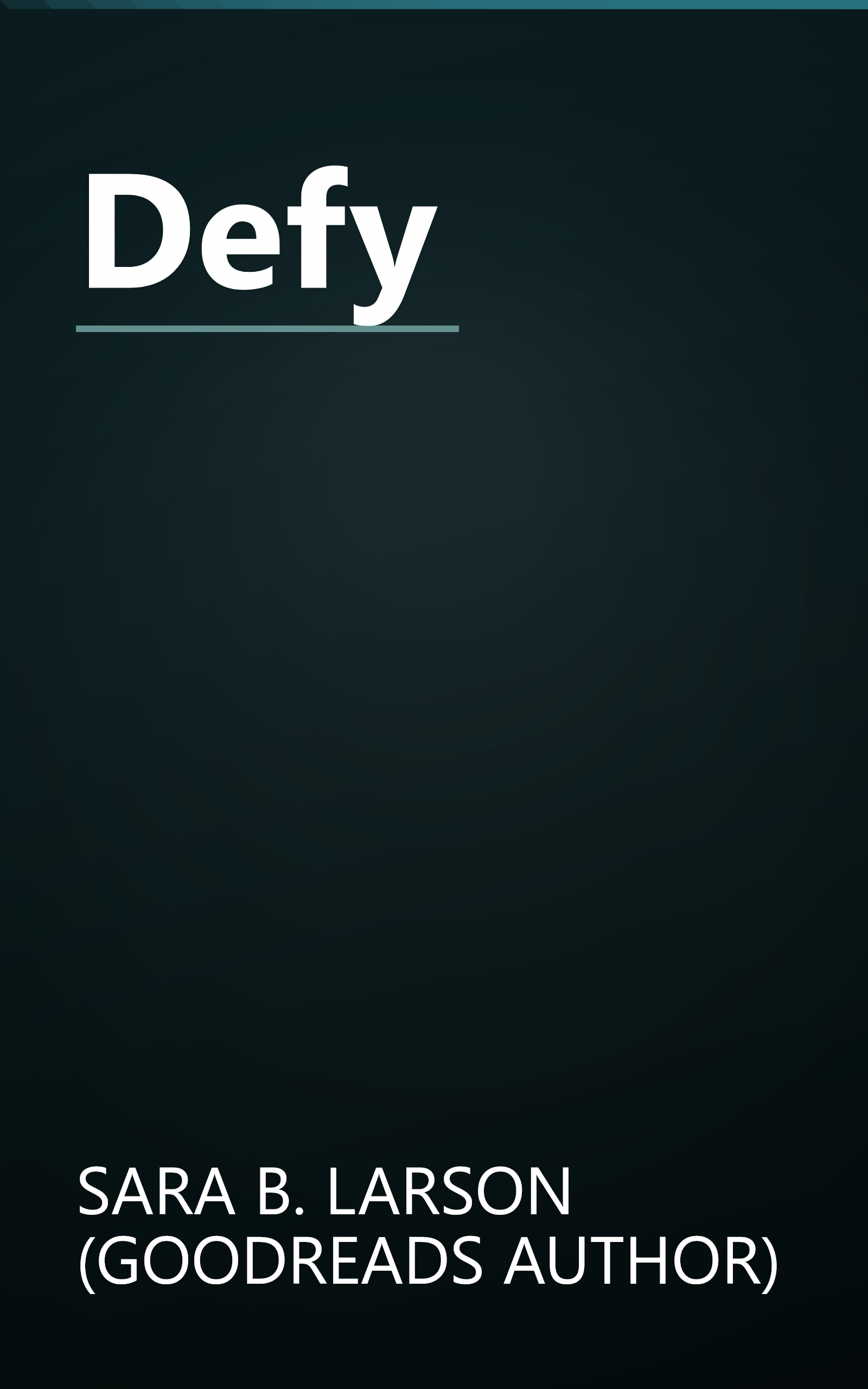 Defy book cover