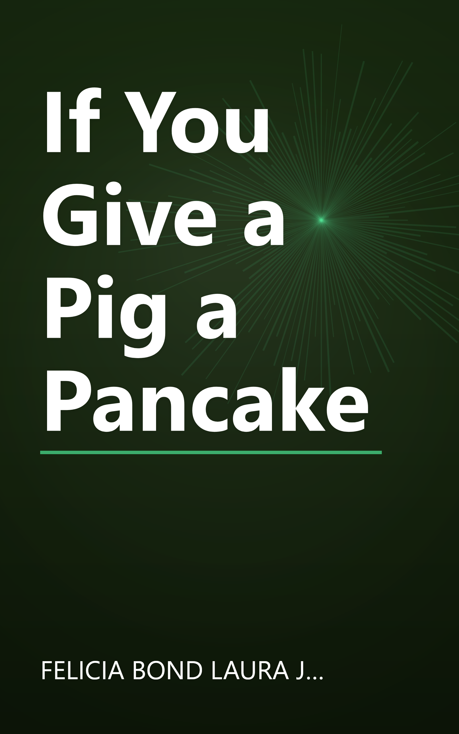 If You Give a Pig a Pancake book cover