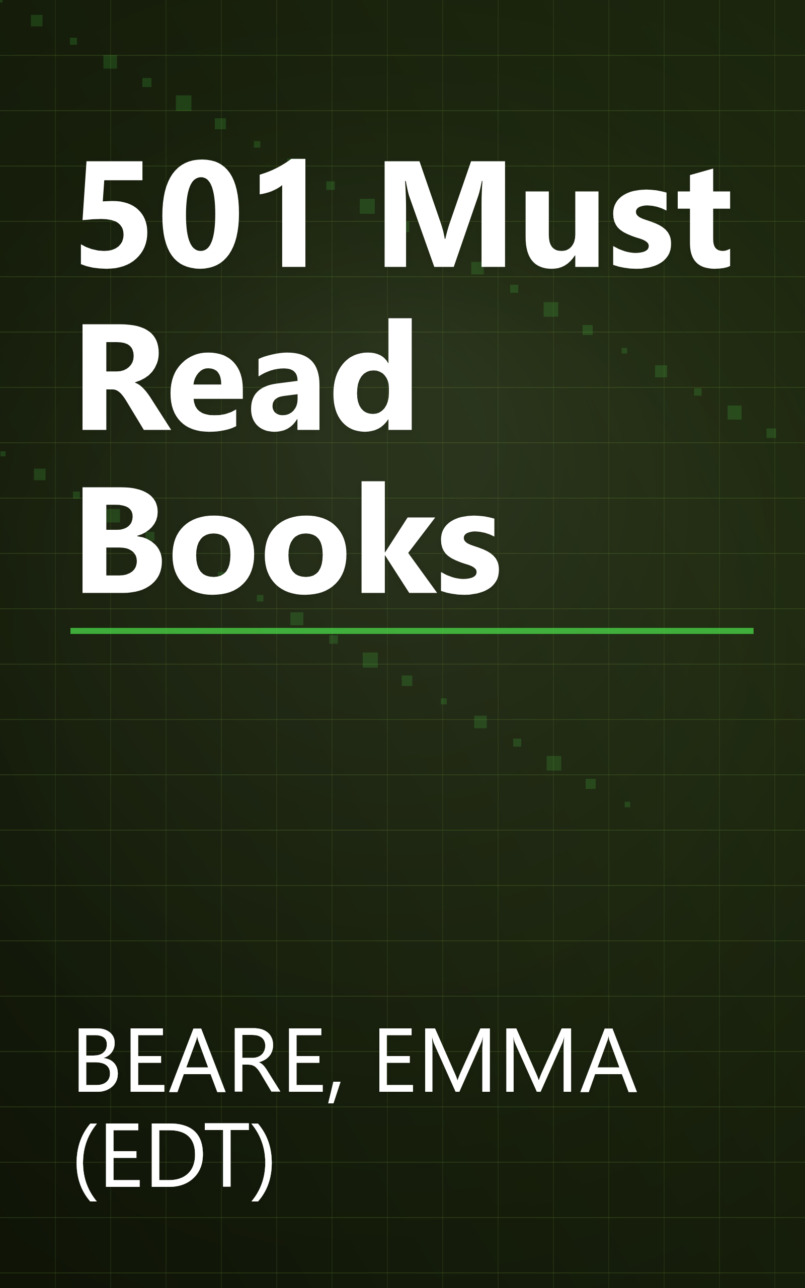 501 Must Read Books book cover