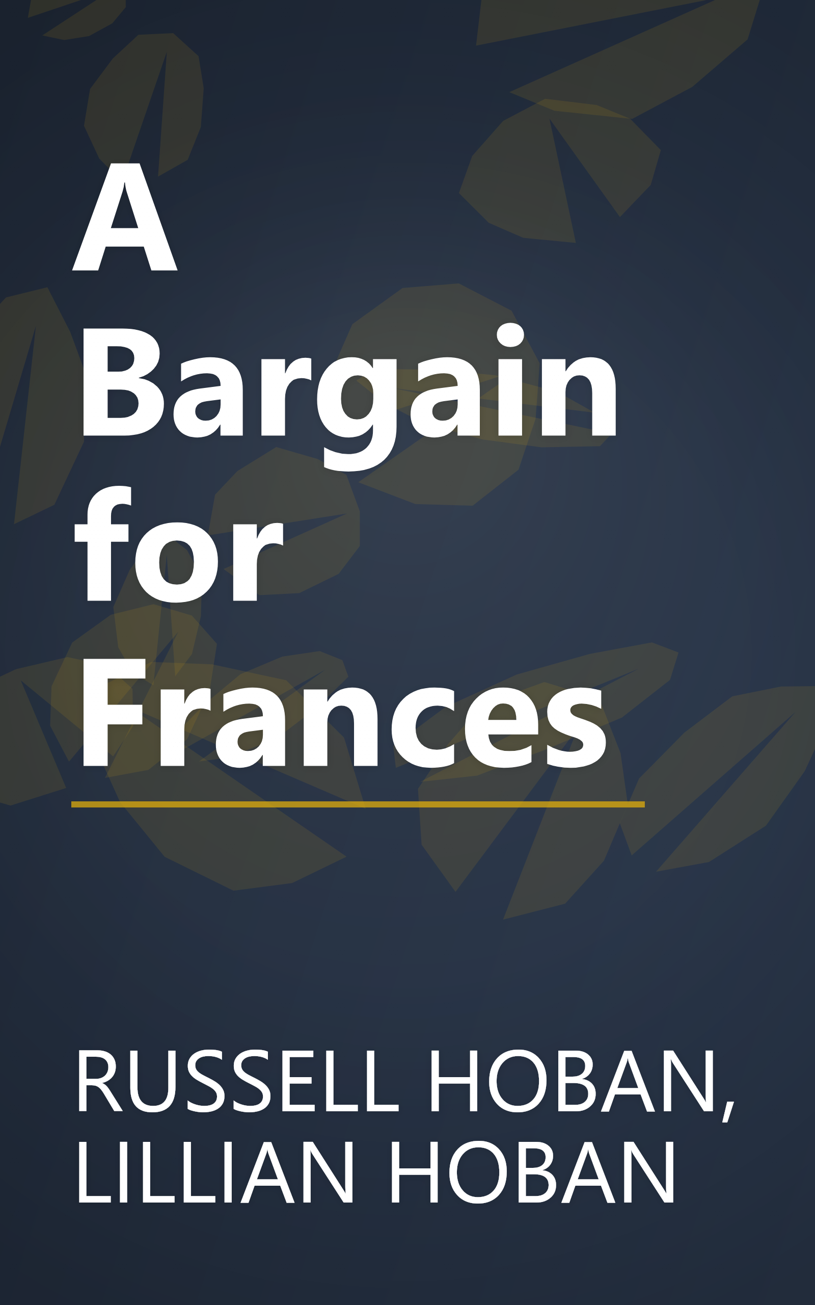 A Bargain for Frances book cover