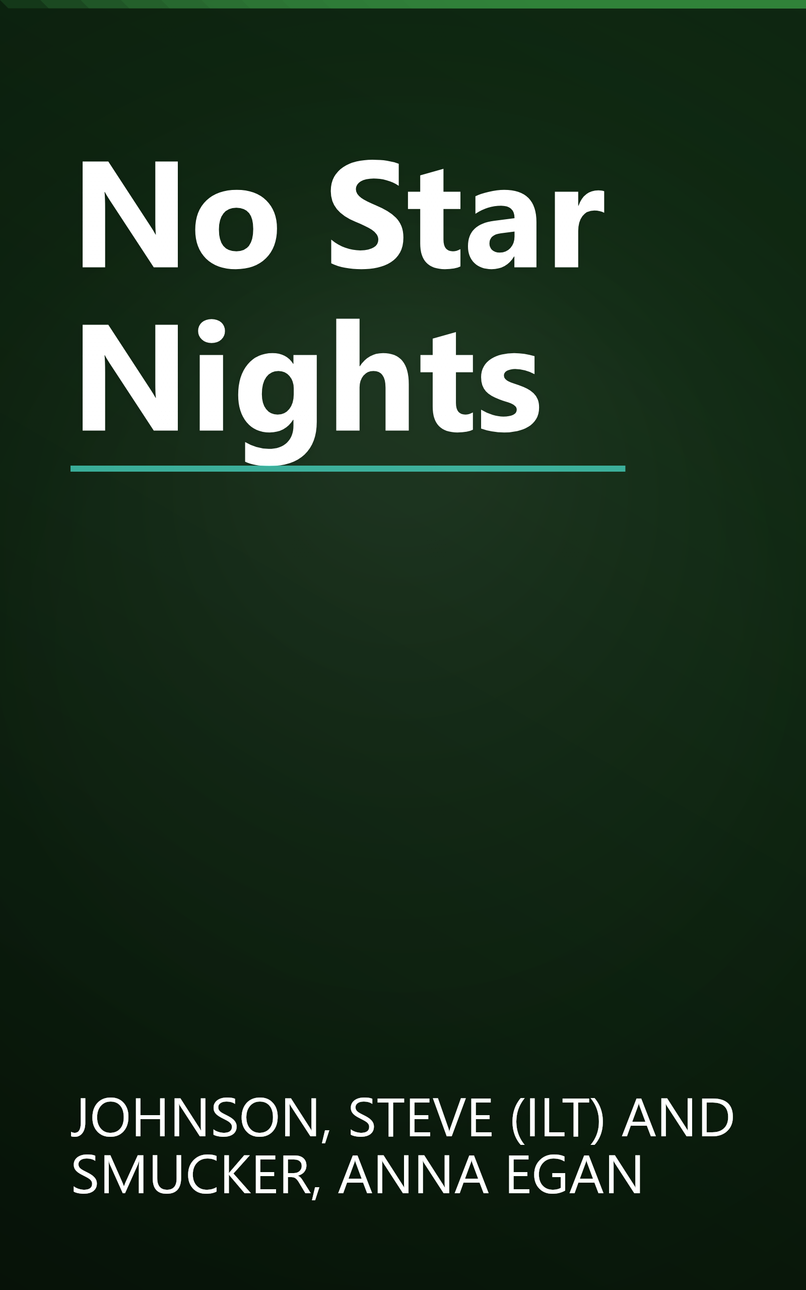 No Star Nights book cover