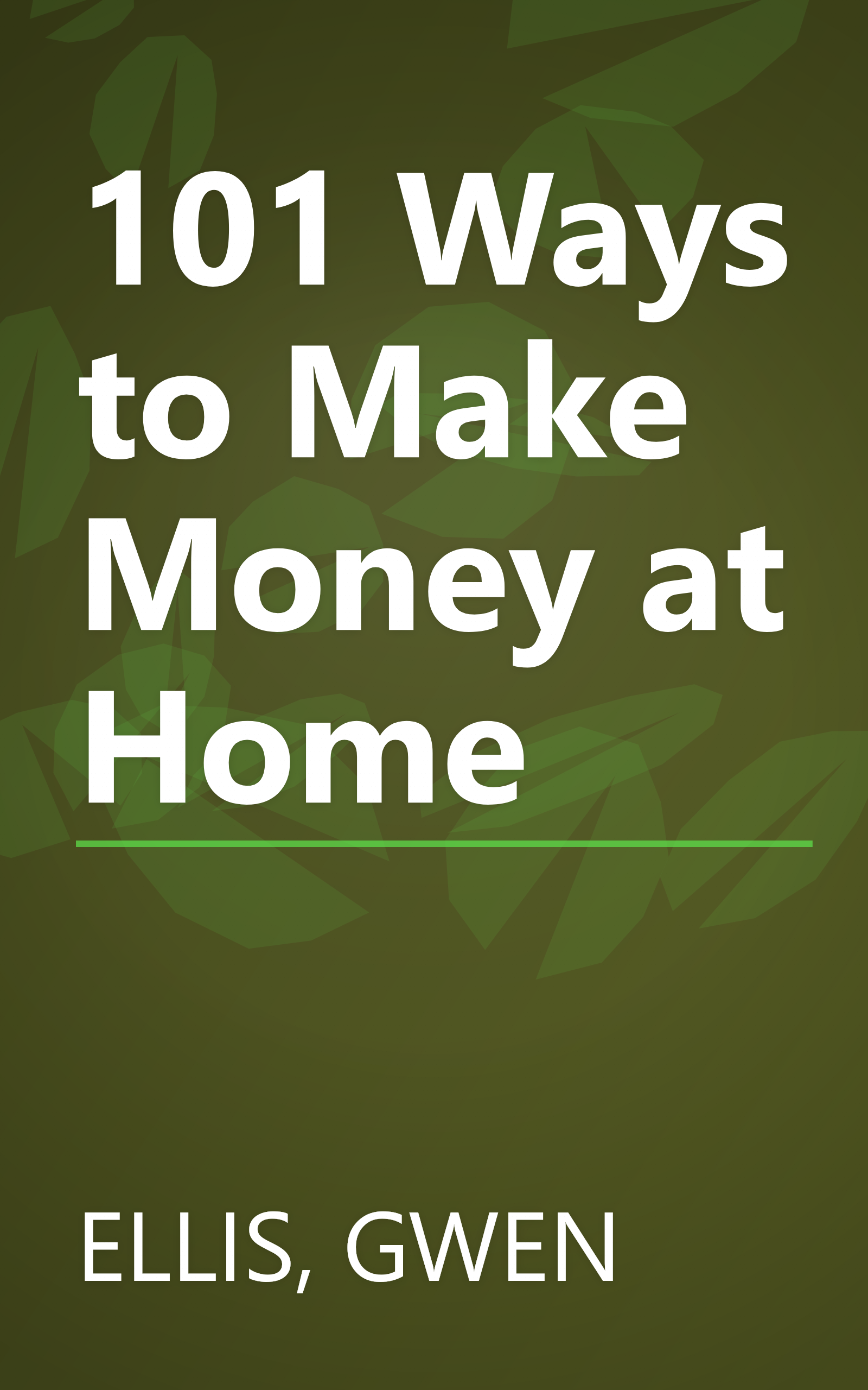 101 Ways to Make Money at Home book cover