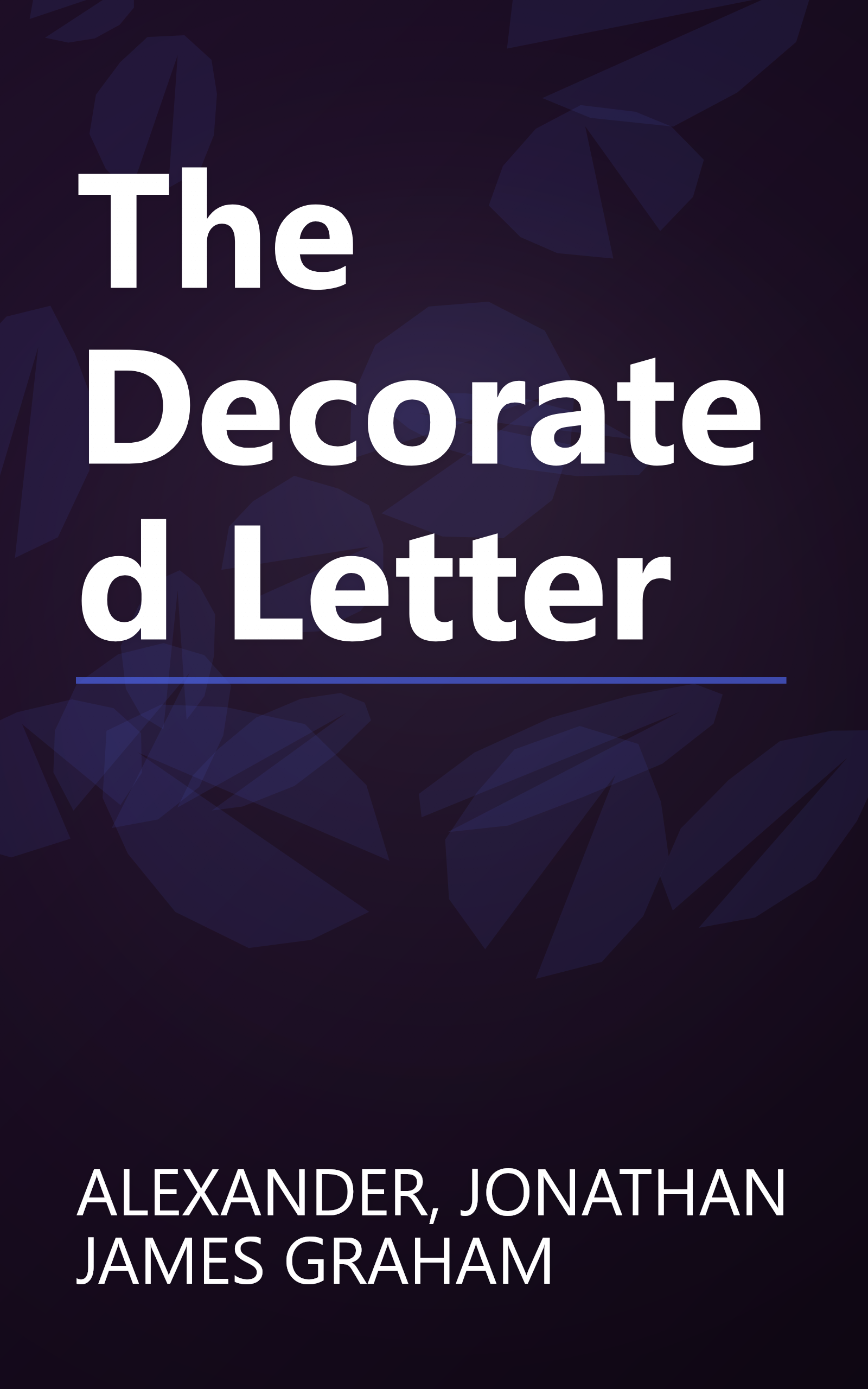The Decorated Letter book cover