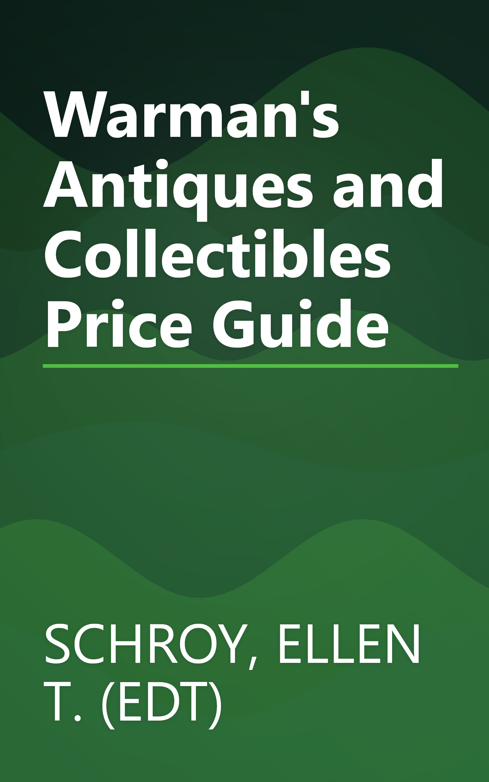 Warman's Antiques and Collectibles Price Guide book cover