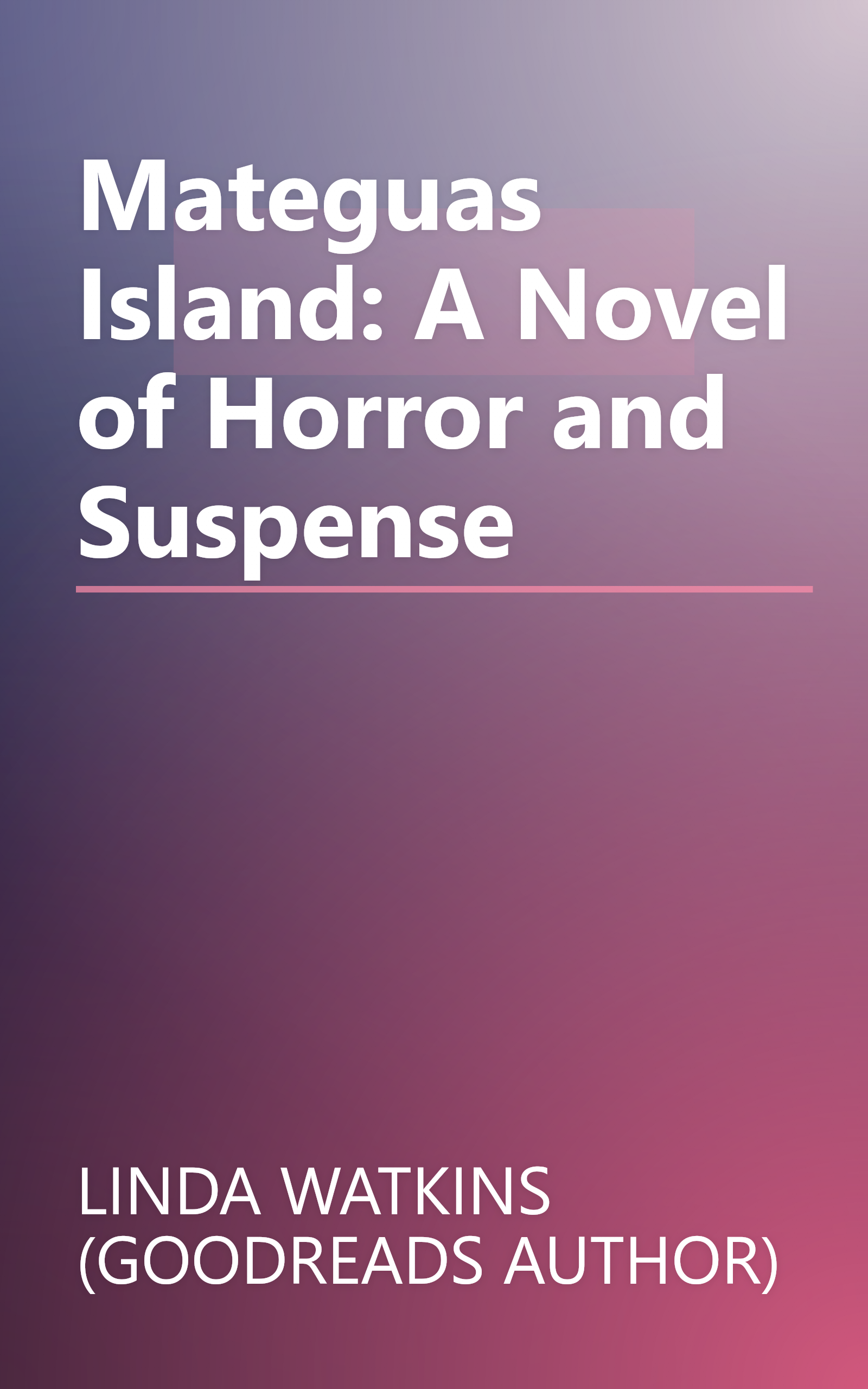 Mateguas Island: A Novel of Horror and Suspense book cover