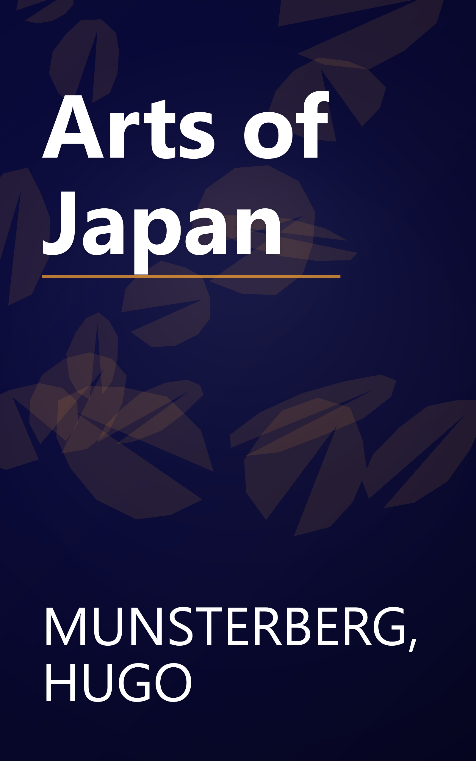 Arts of Japan book cover