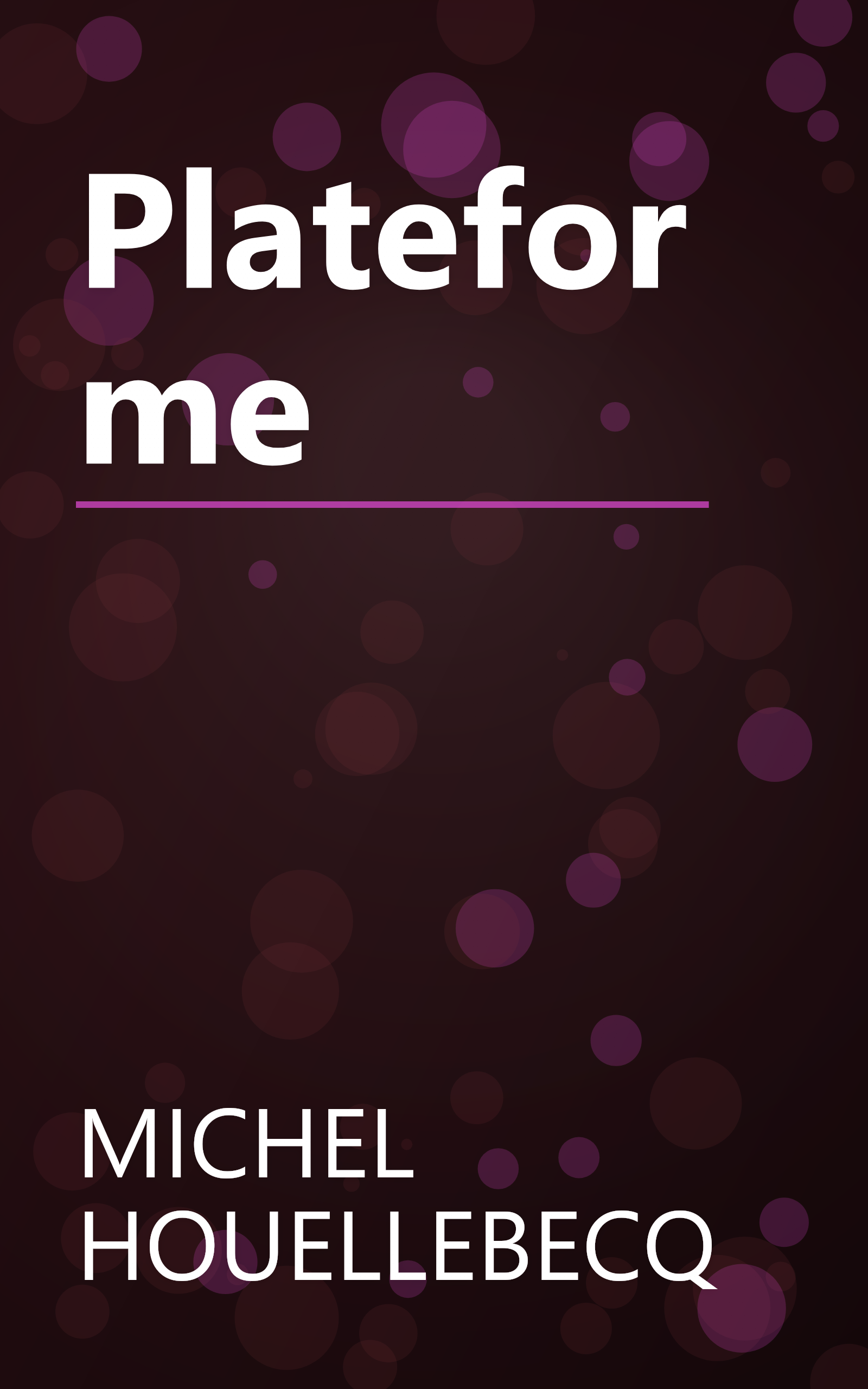 Plateforme book cover