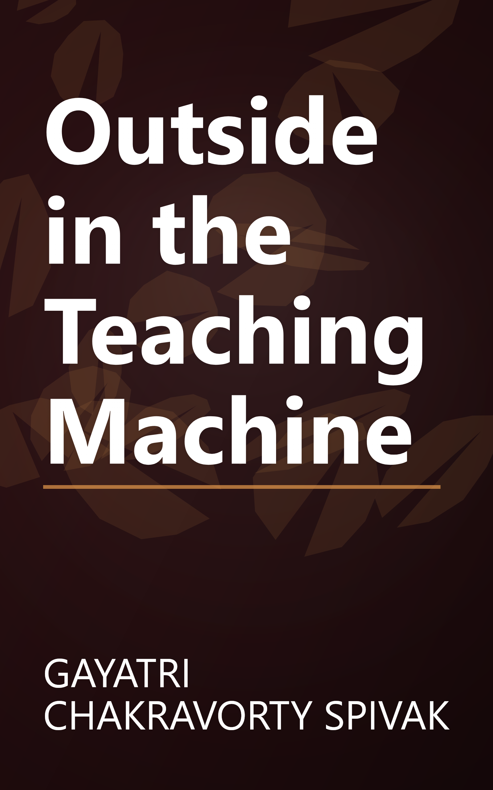 Outside in the Teaching Machine book cover