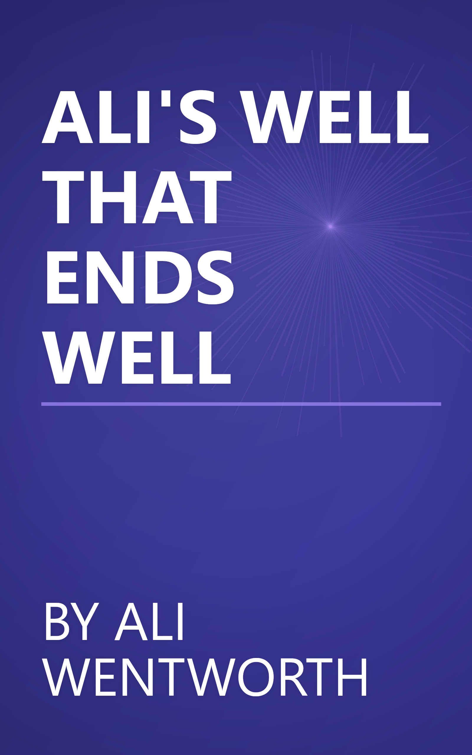ALI'S WELL THAT ENDS WELL book cover