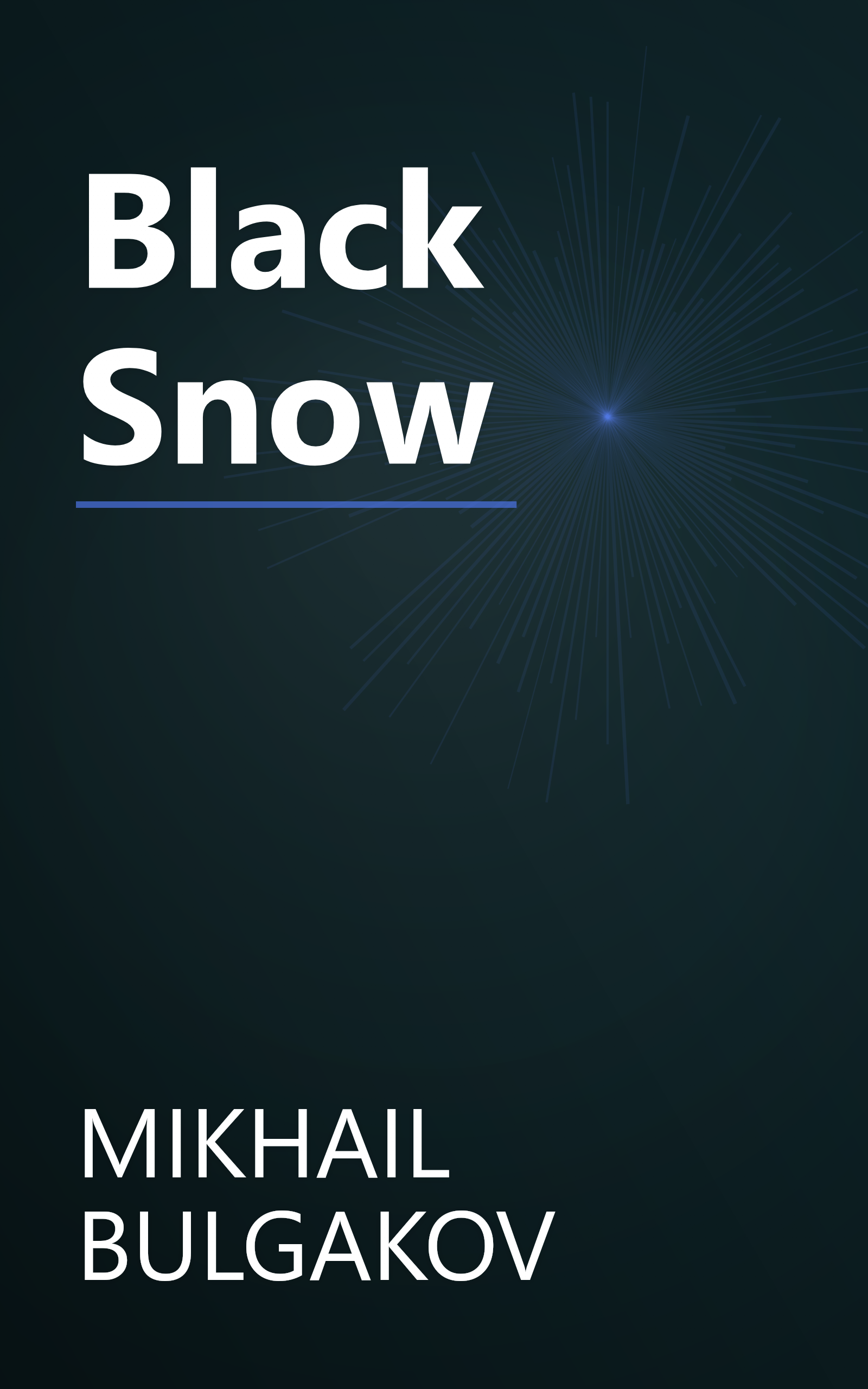 Black Snow book cover
