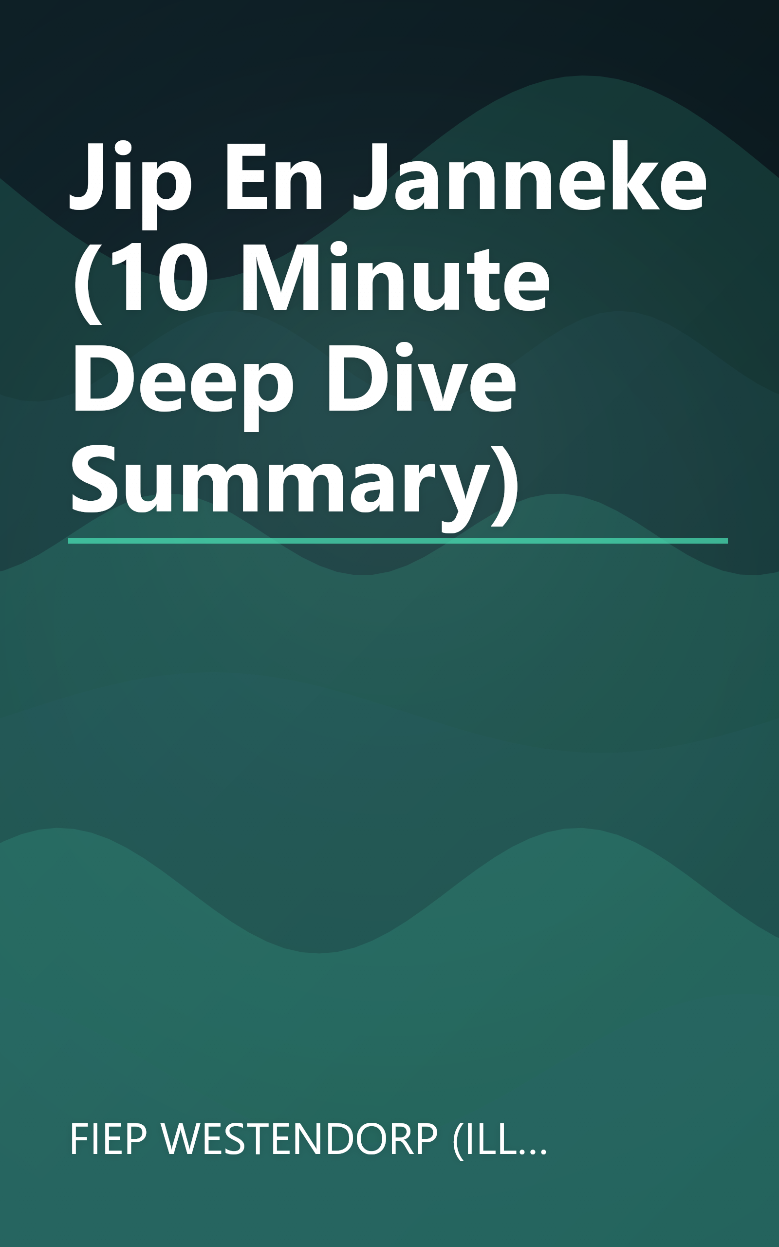 Jip En Janneke (10 Minute   Deep Dive Summary) book cover