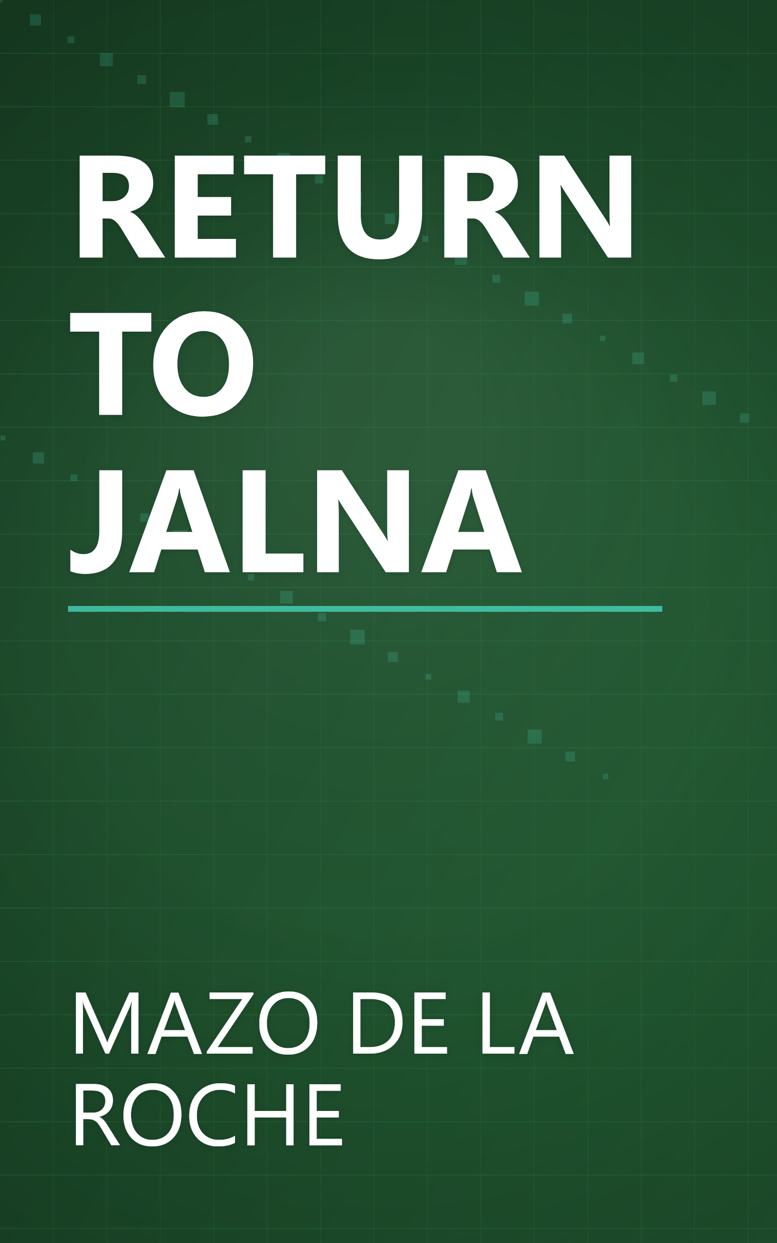 RETURN TO JALNA book cover