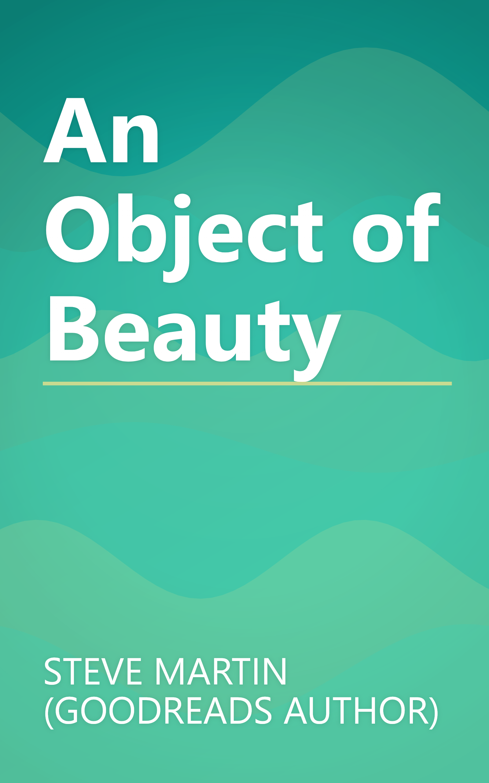 An Object of Beauty book cover