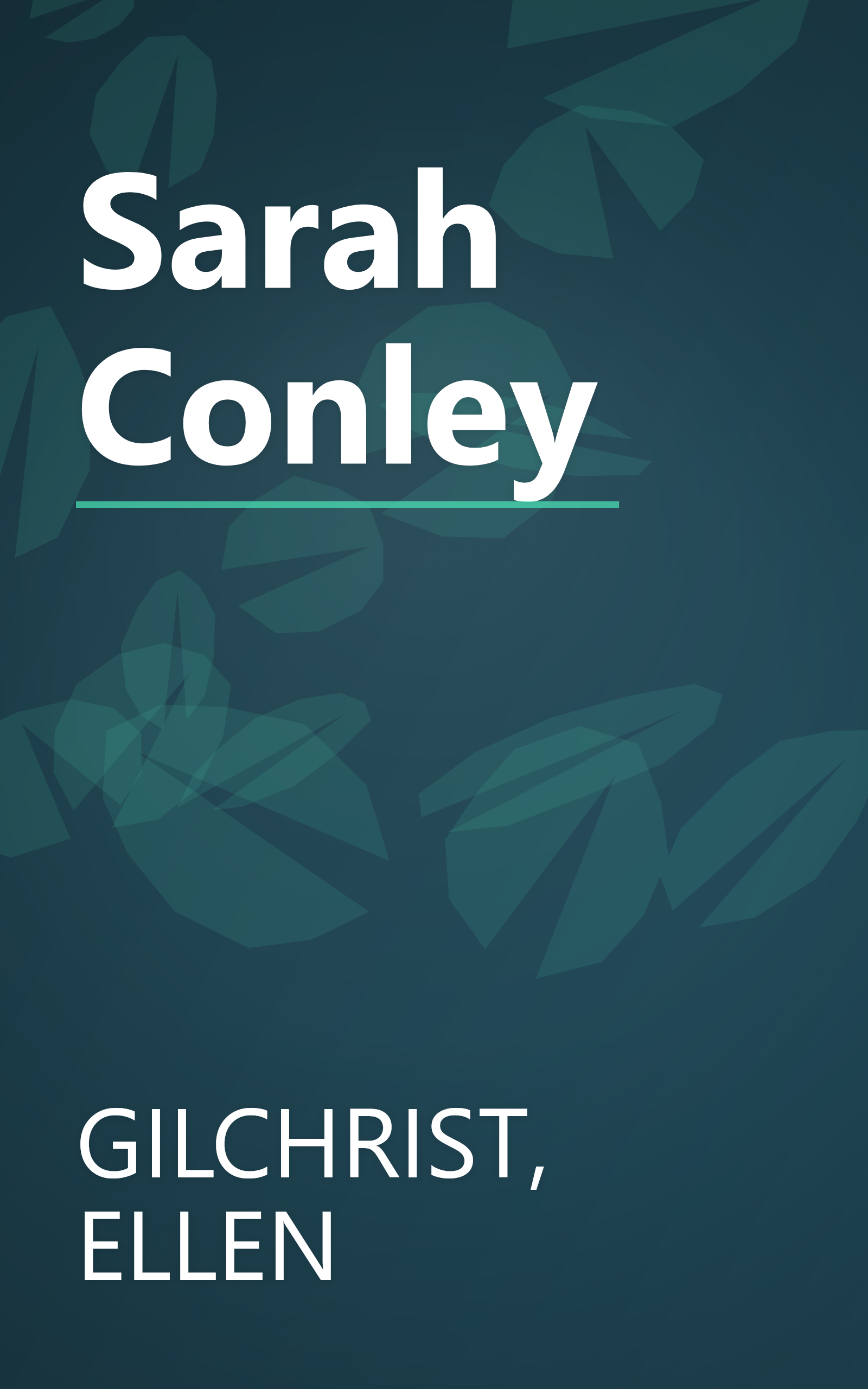Sarah Conley book cover