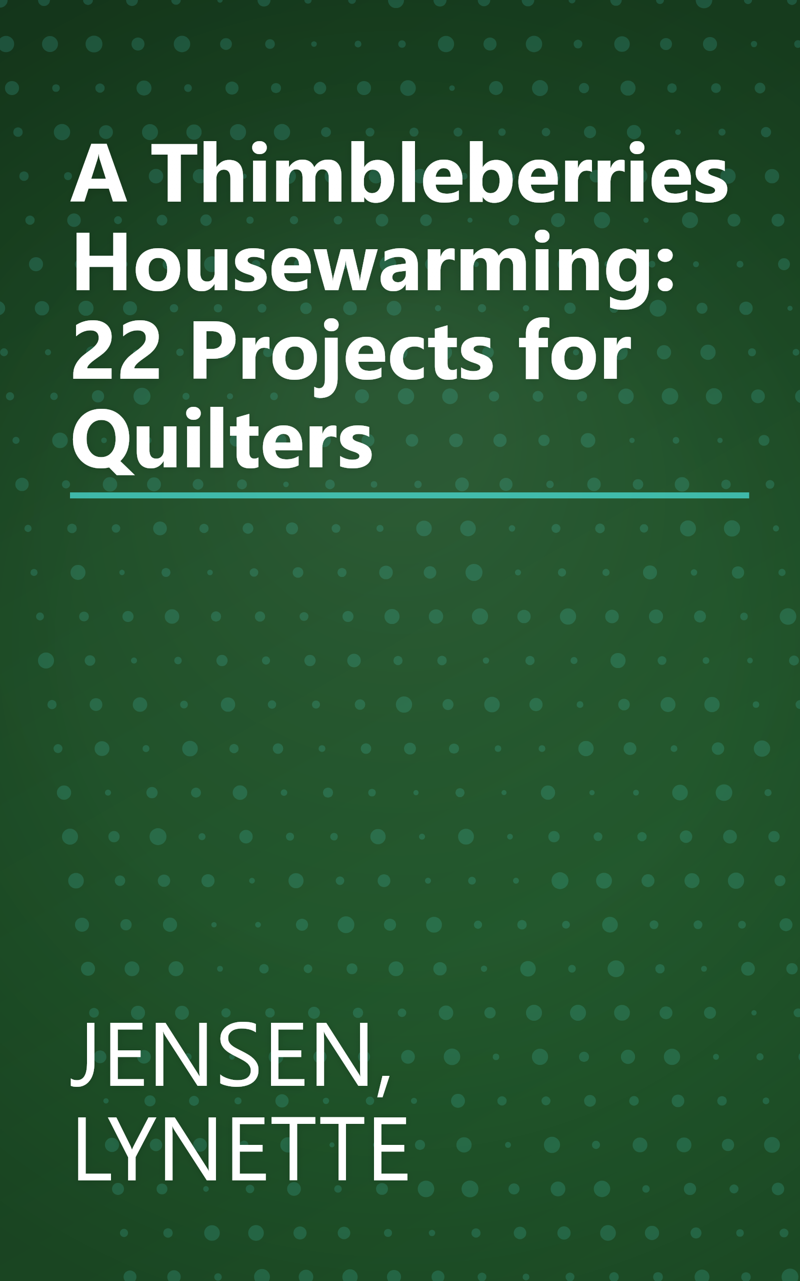 A Thimbleberries Housewarming: 22 Projects for Quilters book cover