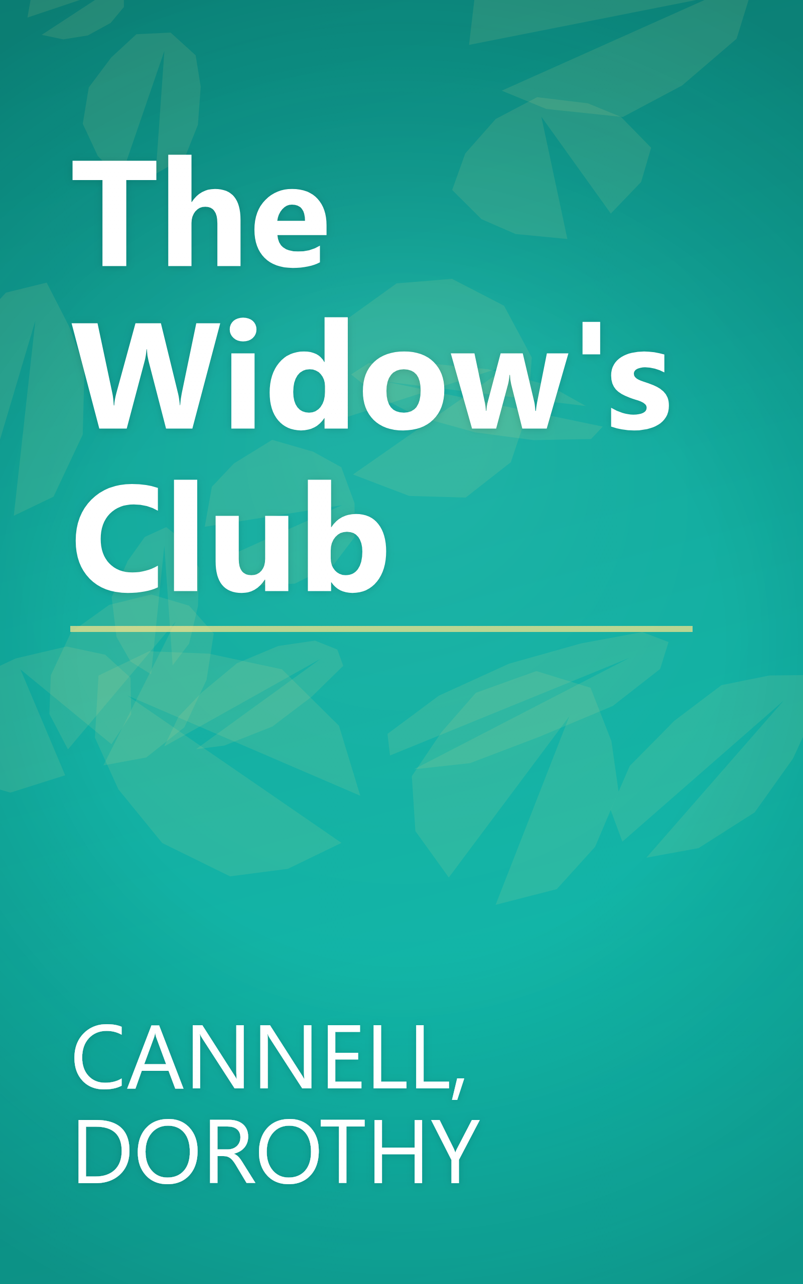 The Widow's Club book cover