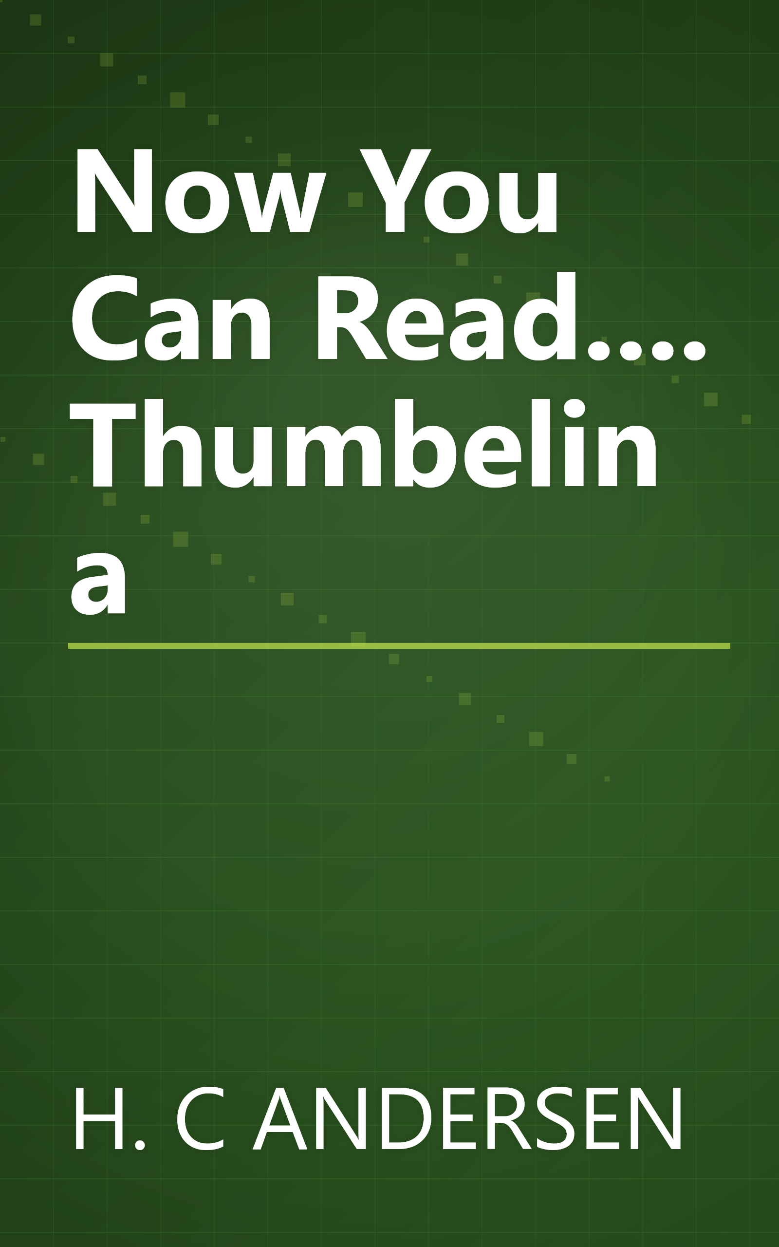 Now You Can Read.... Thumbelina book cover