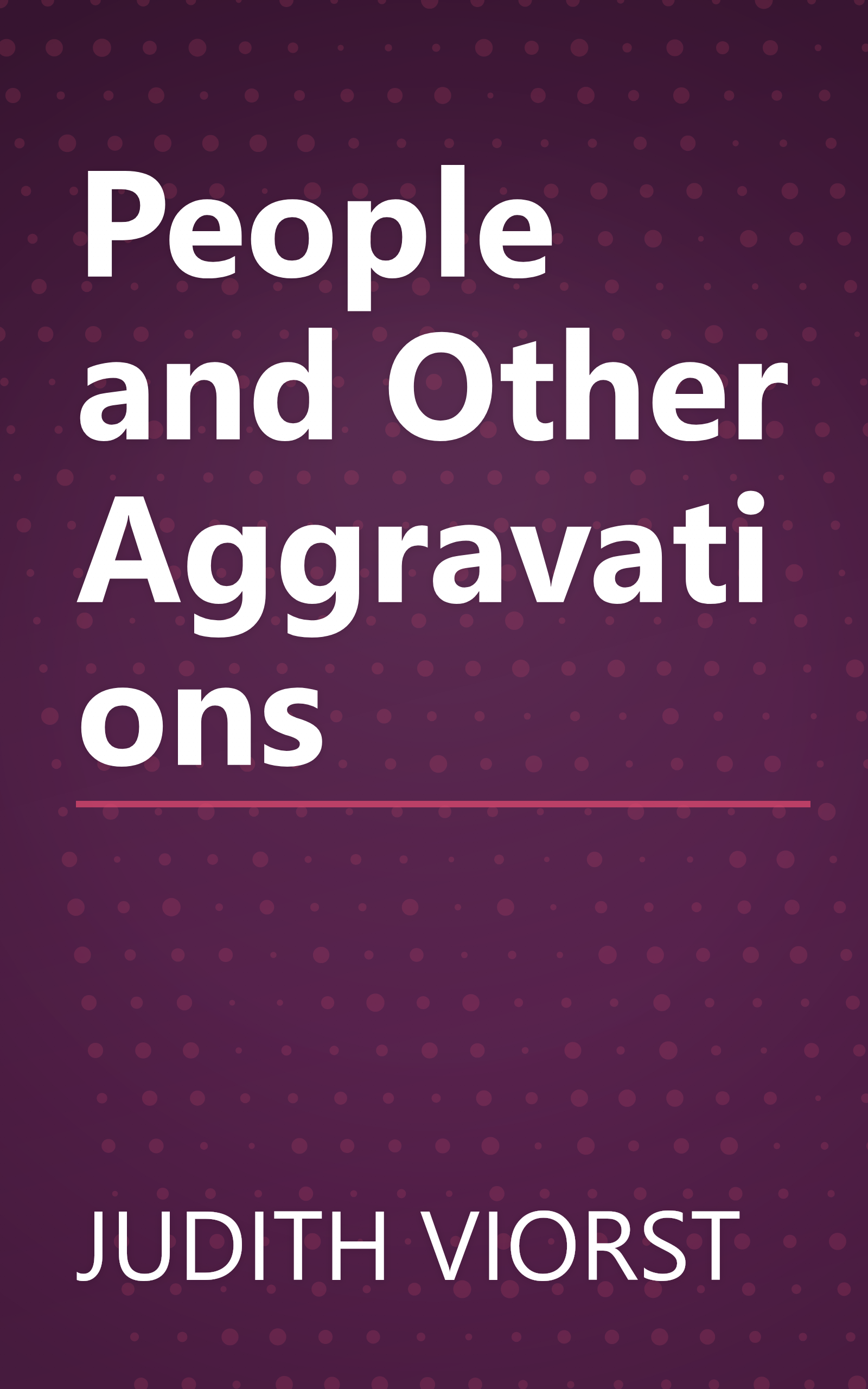 People and Other Aggravations book cover