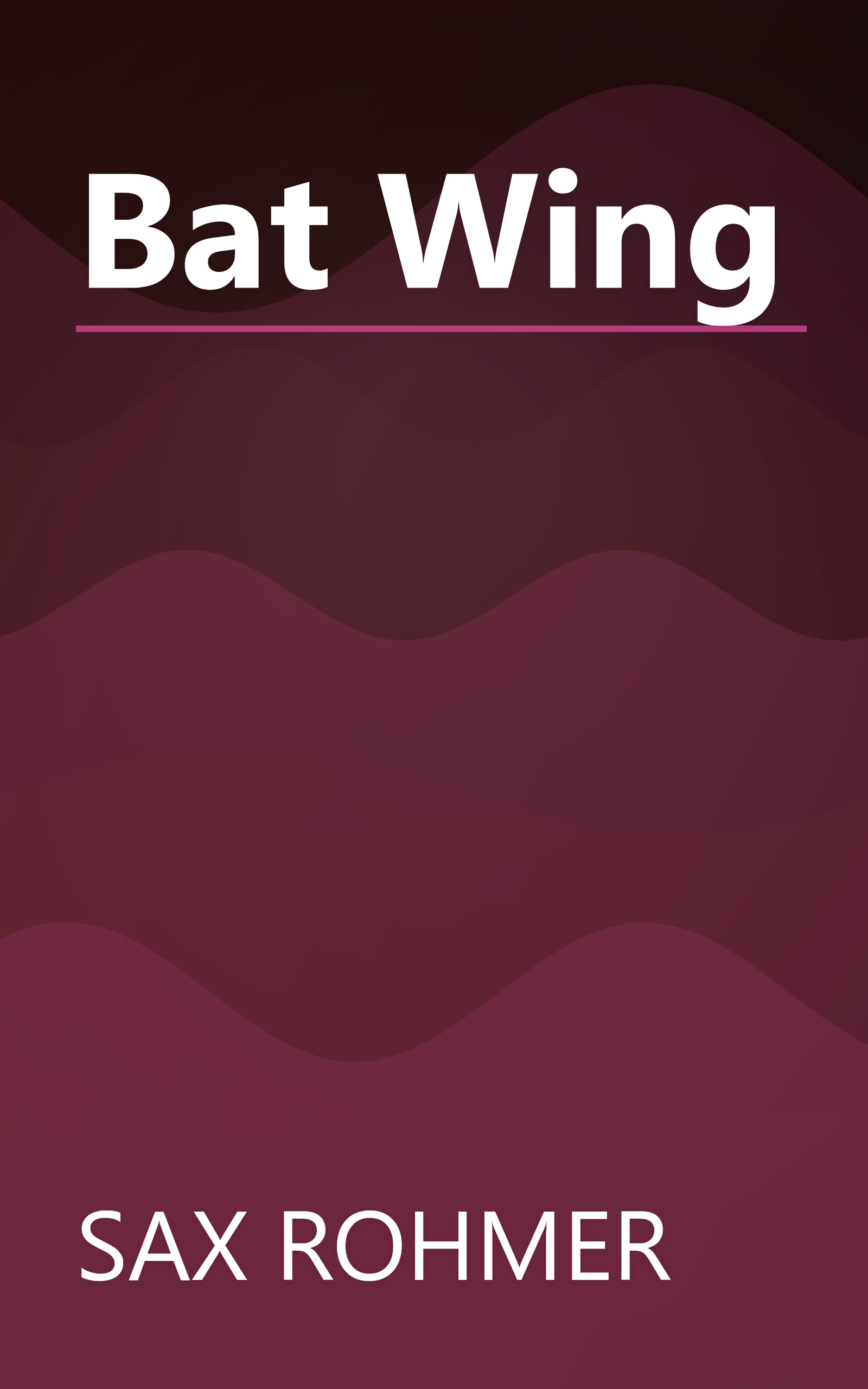 Bat Wing book cover