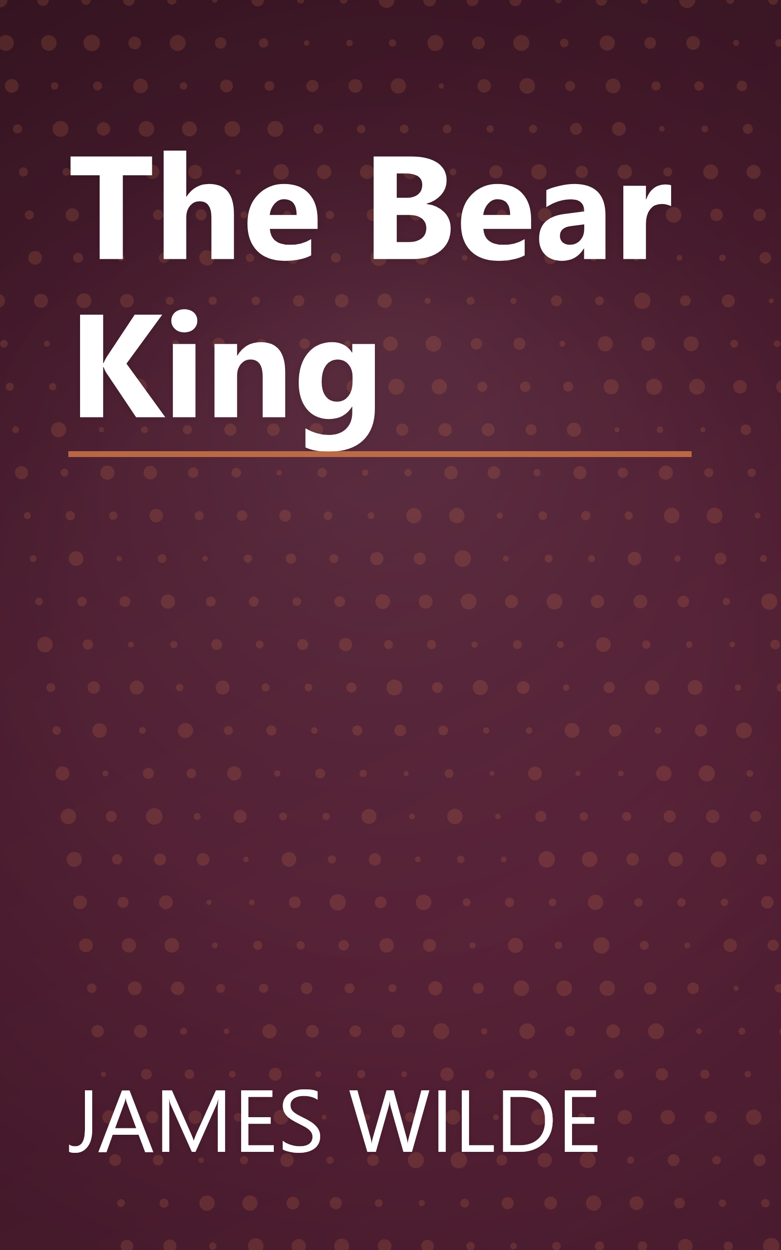 The Bear King book cover