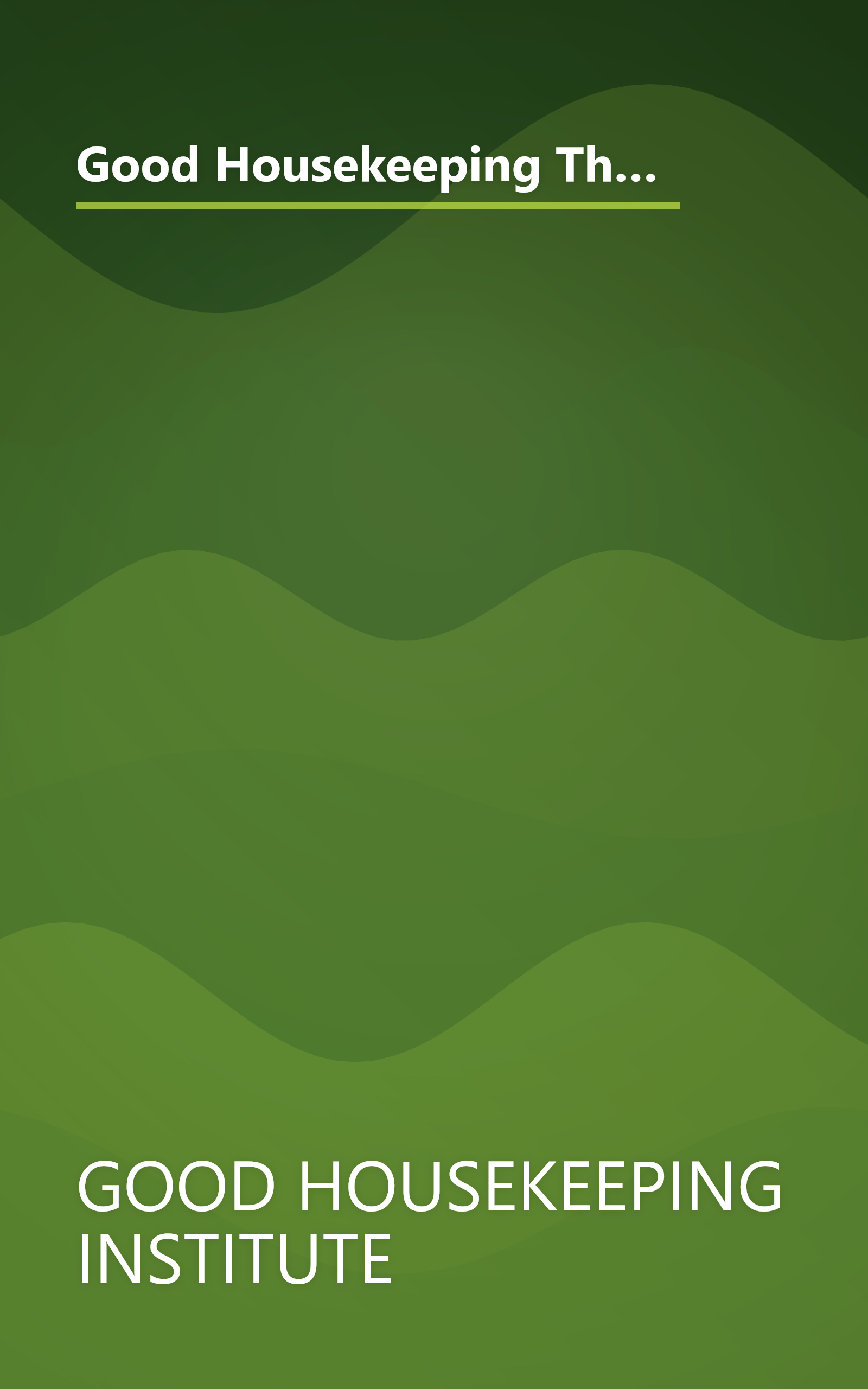 Good Housekeeping The Complete Household Handbook (Bookspan): The Best Ways to Clean, Maintain & Organize Your Home book cover