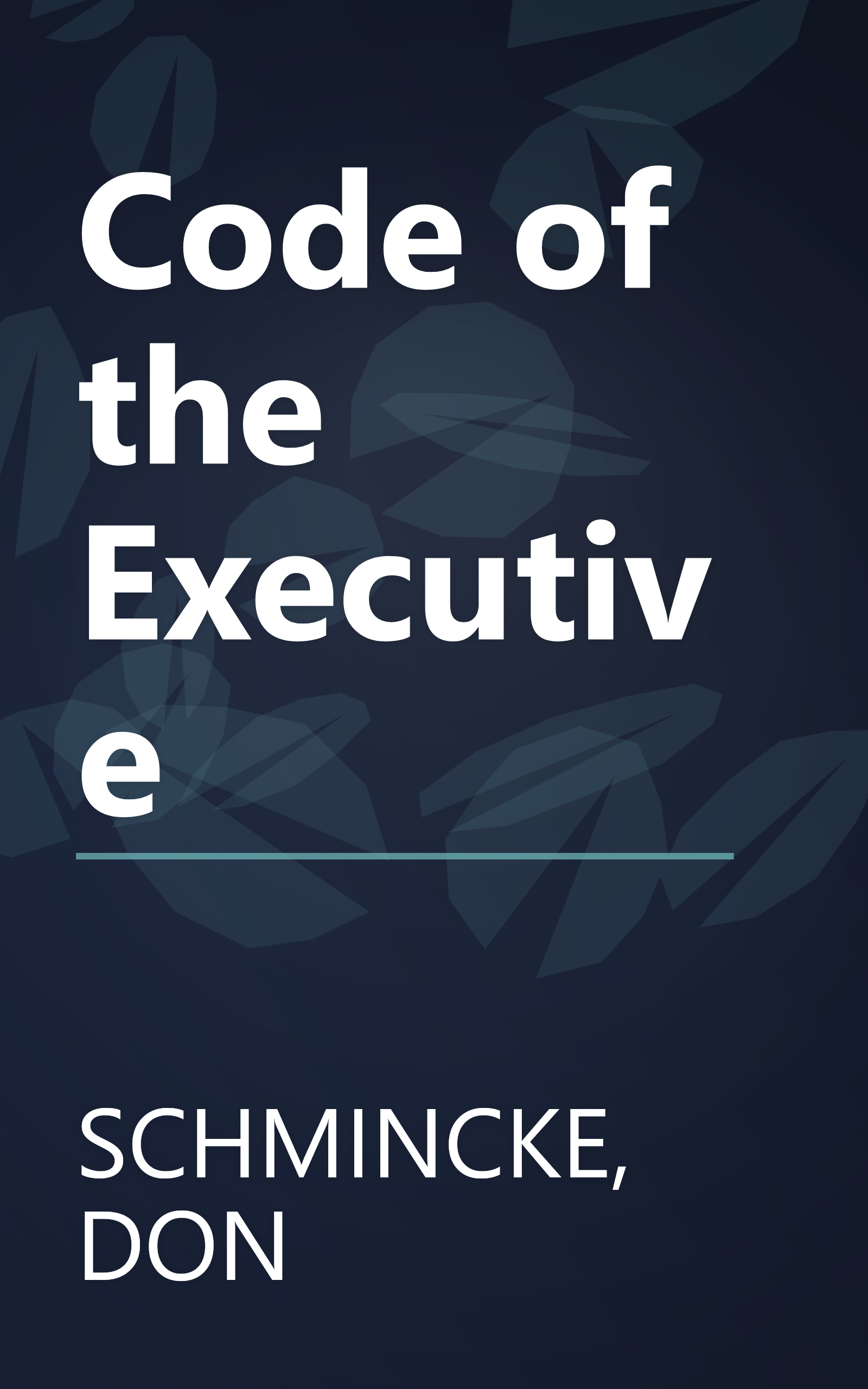Code of the Executive book cover