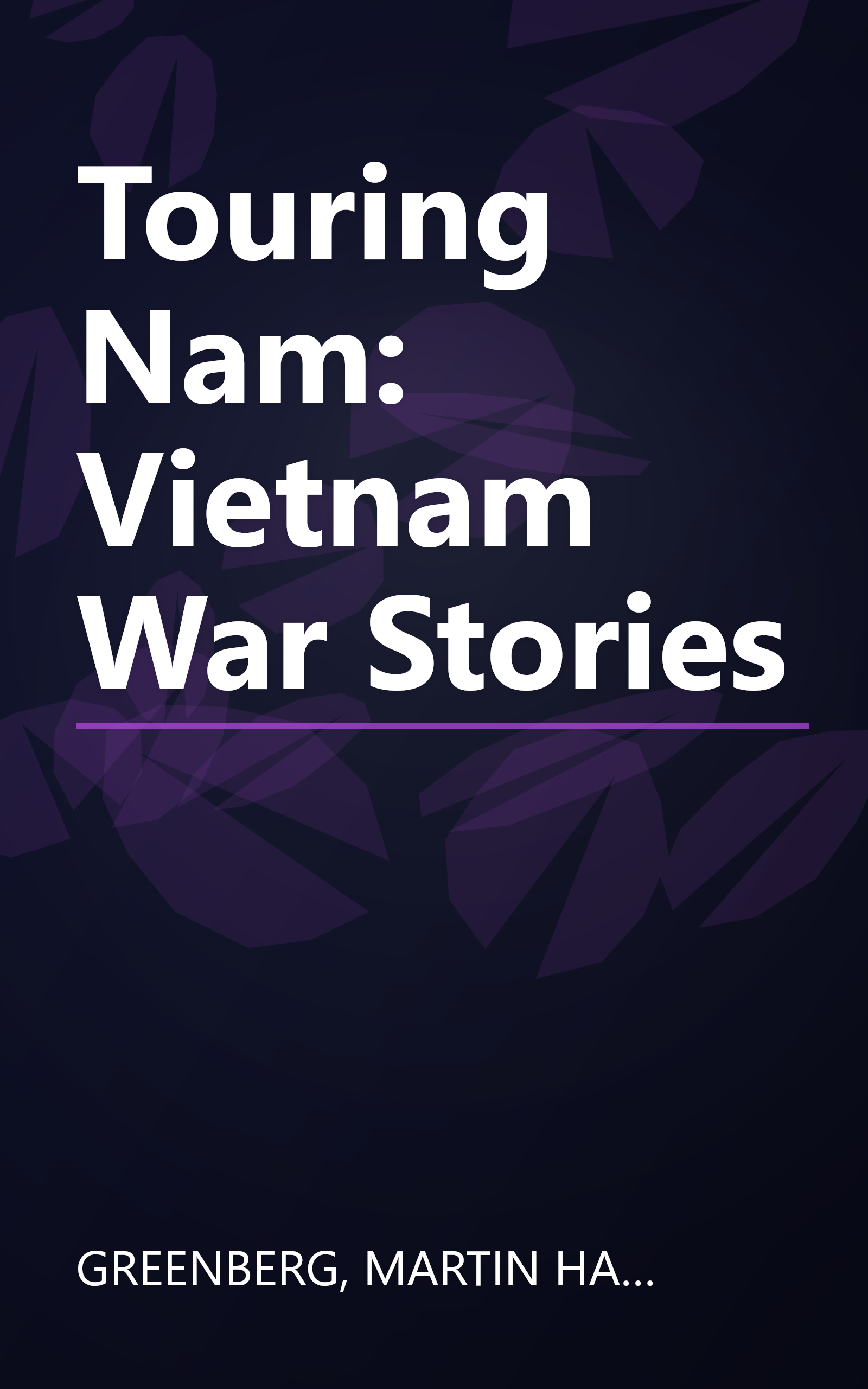 Touring Nam: Vietnam War Stories book cover