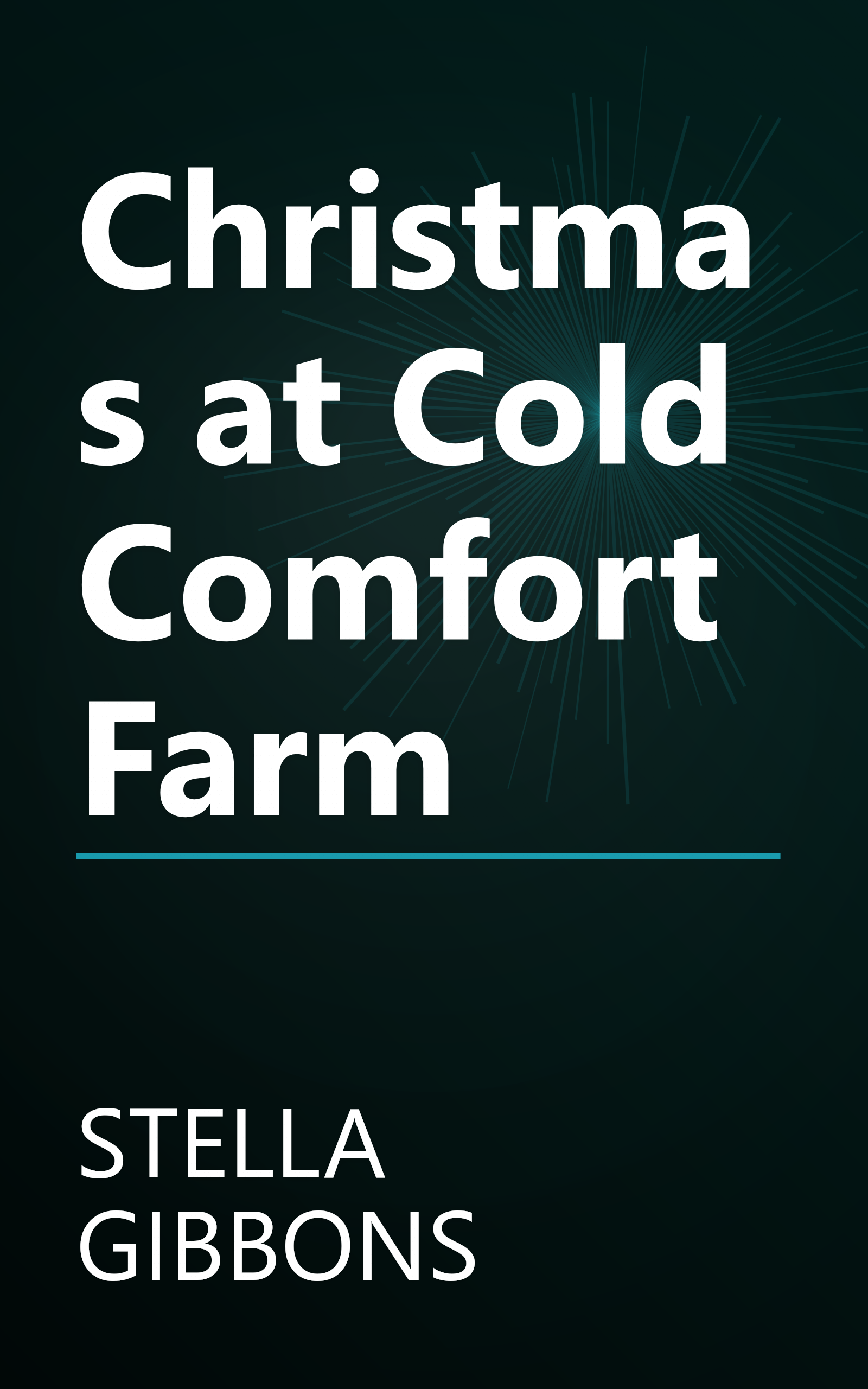 Christmas at Cold Comfort Farm book cover