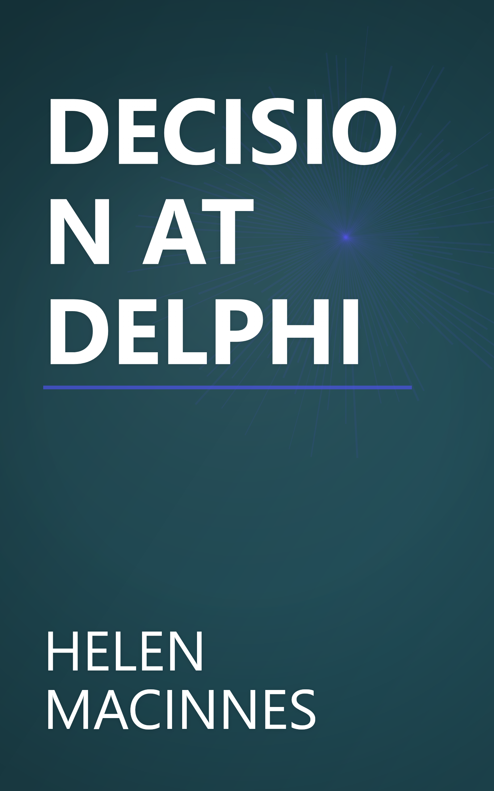 DECISION AT DELPHI book cover