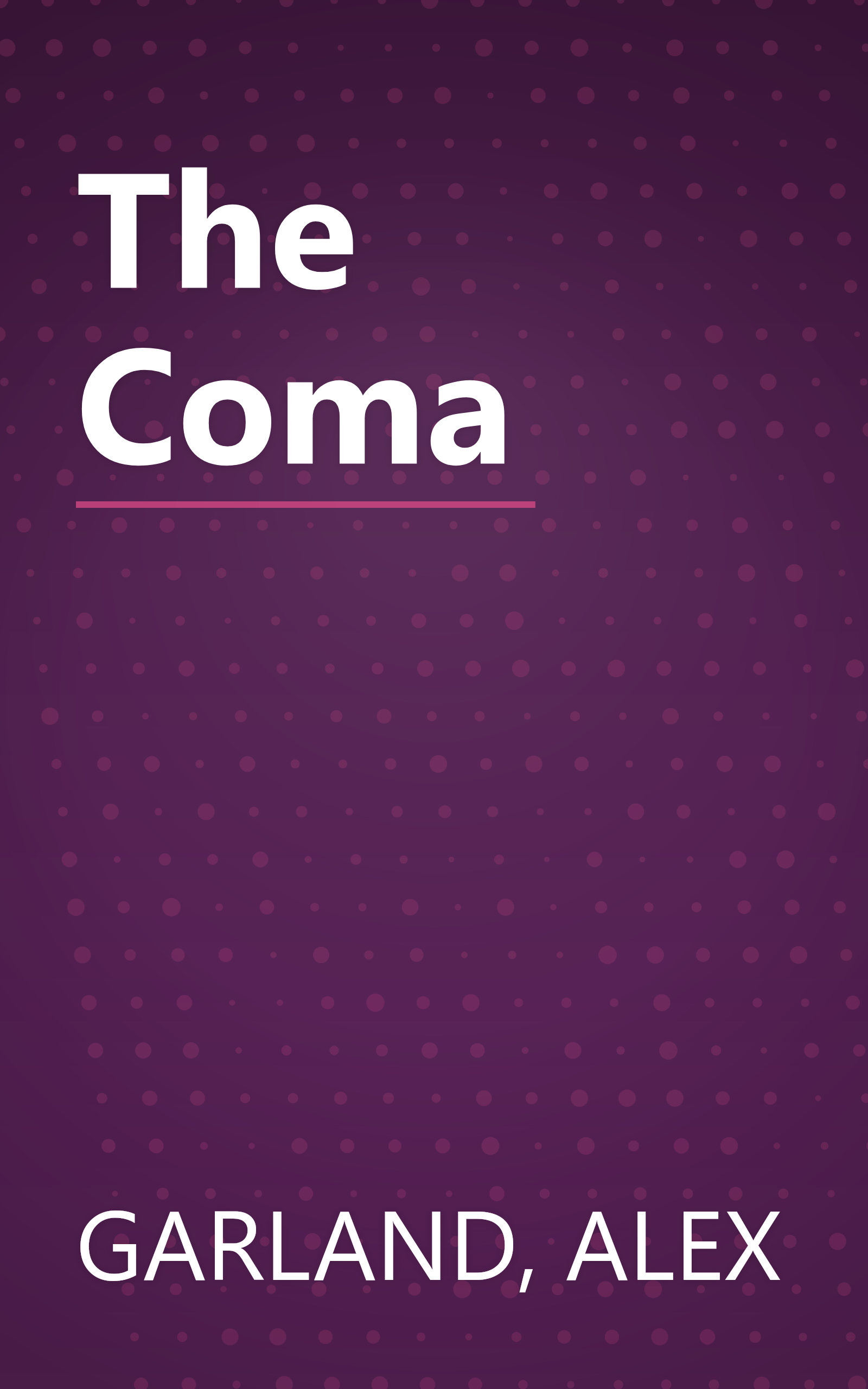 The Coma book cover