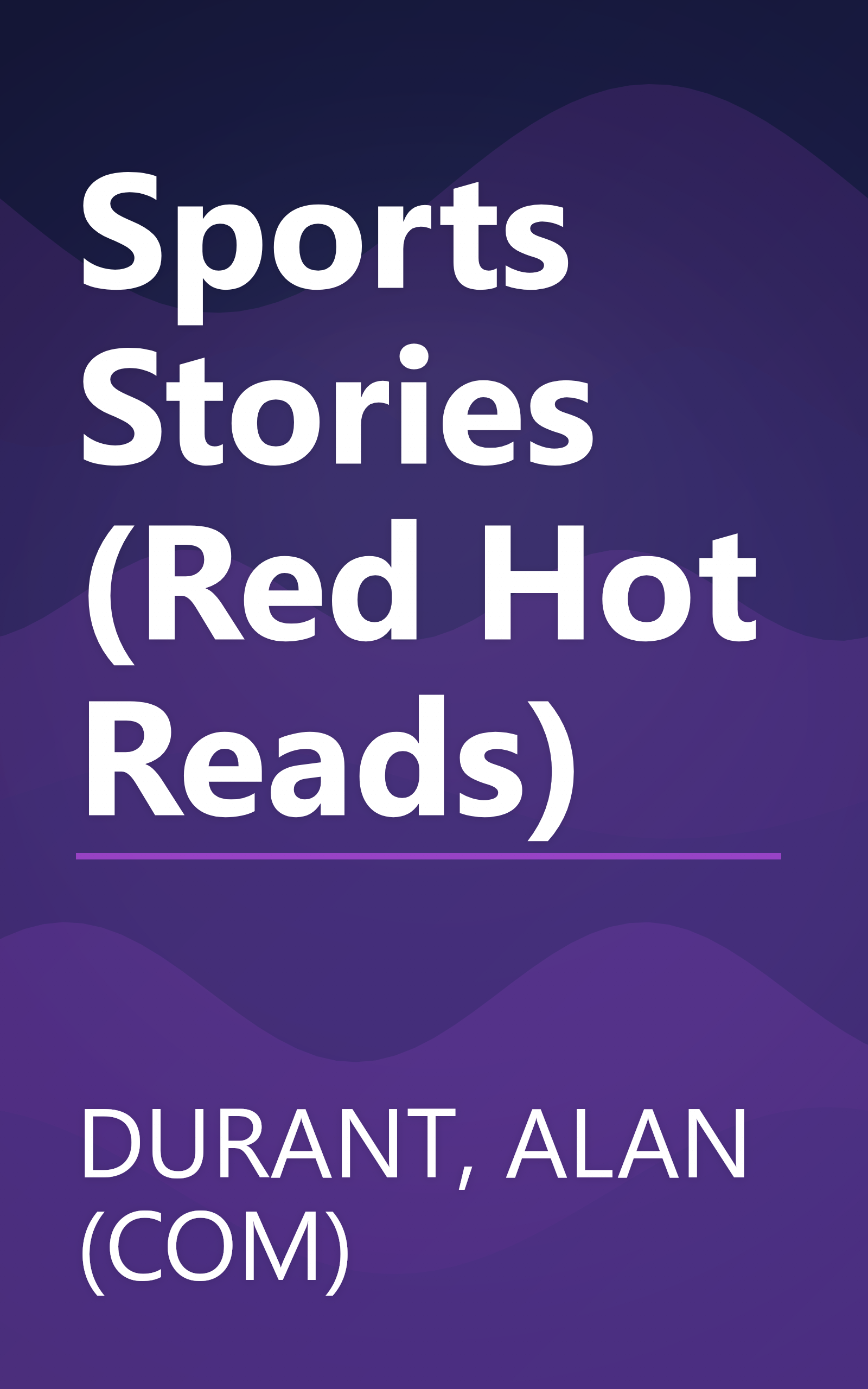 Sports Stories (Red Hot Reads) book cover