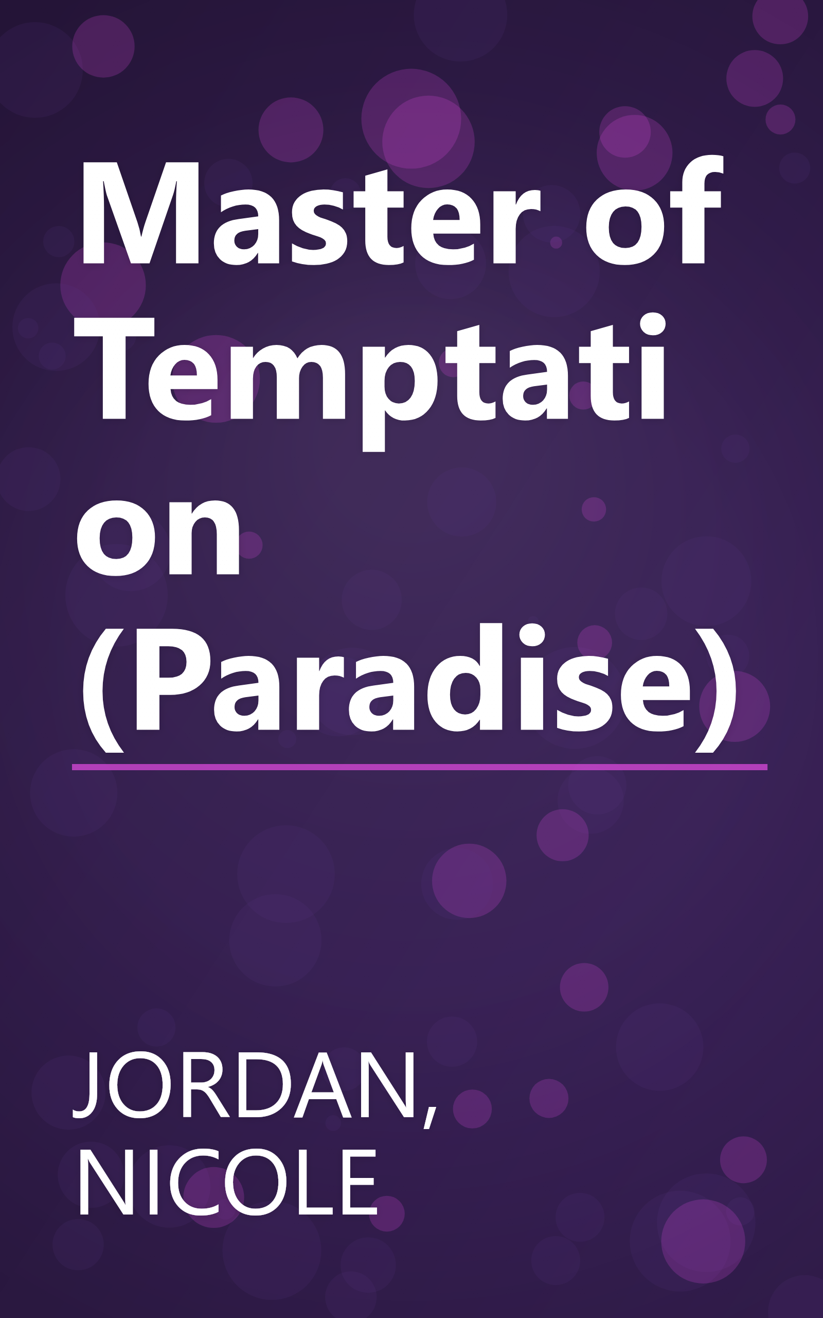 Master of Temptation (Paradise) book cover